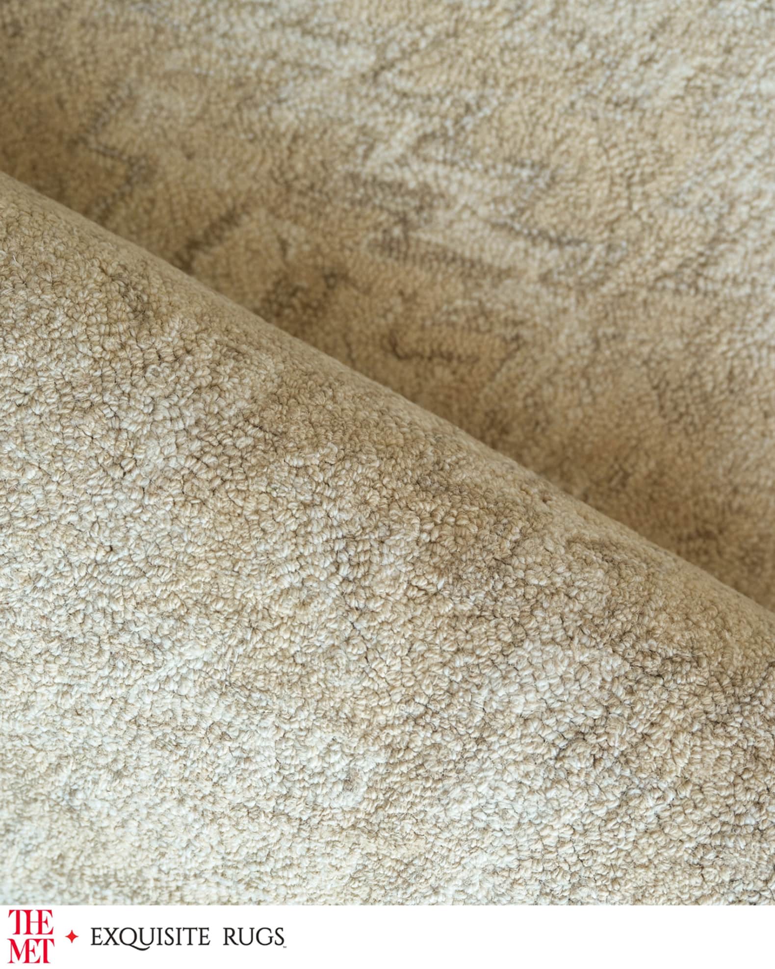 Bargello Hand-Tufted Beige Rugs | Neiman Marcus