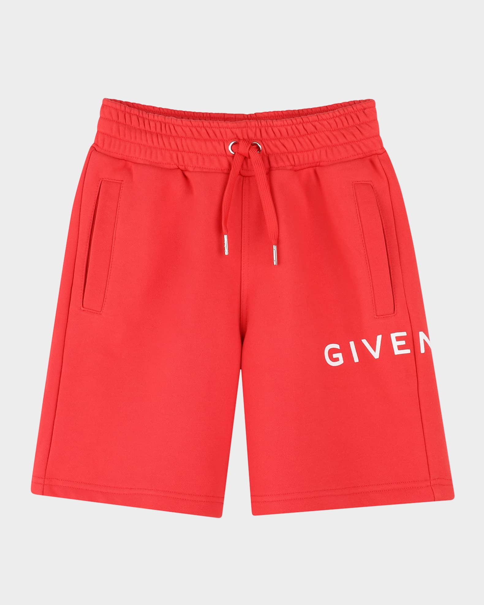 Boy's Fleece Logo Shorts | Neiman Marcus