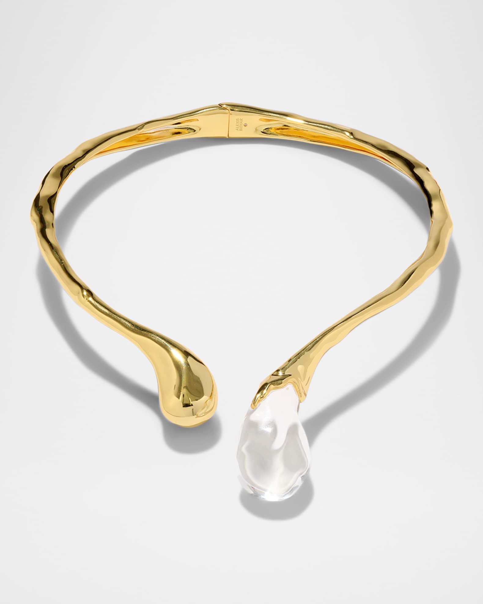 Alexis Bittar Liquid Lucite Sprout Collar Necklace | Neiman Marcus
