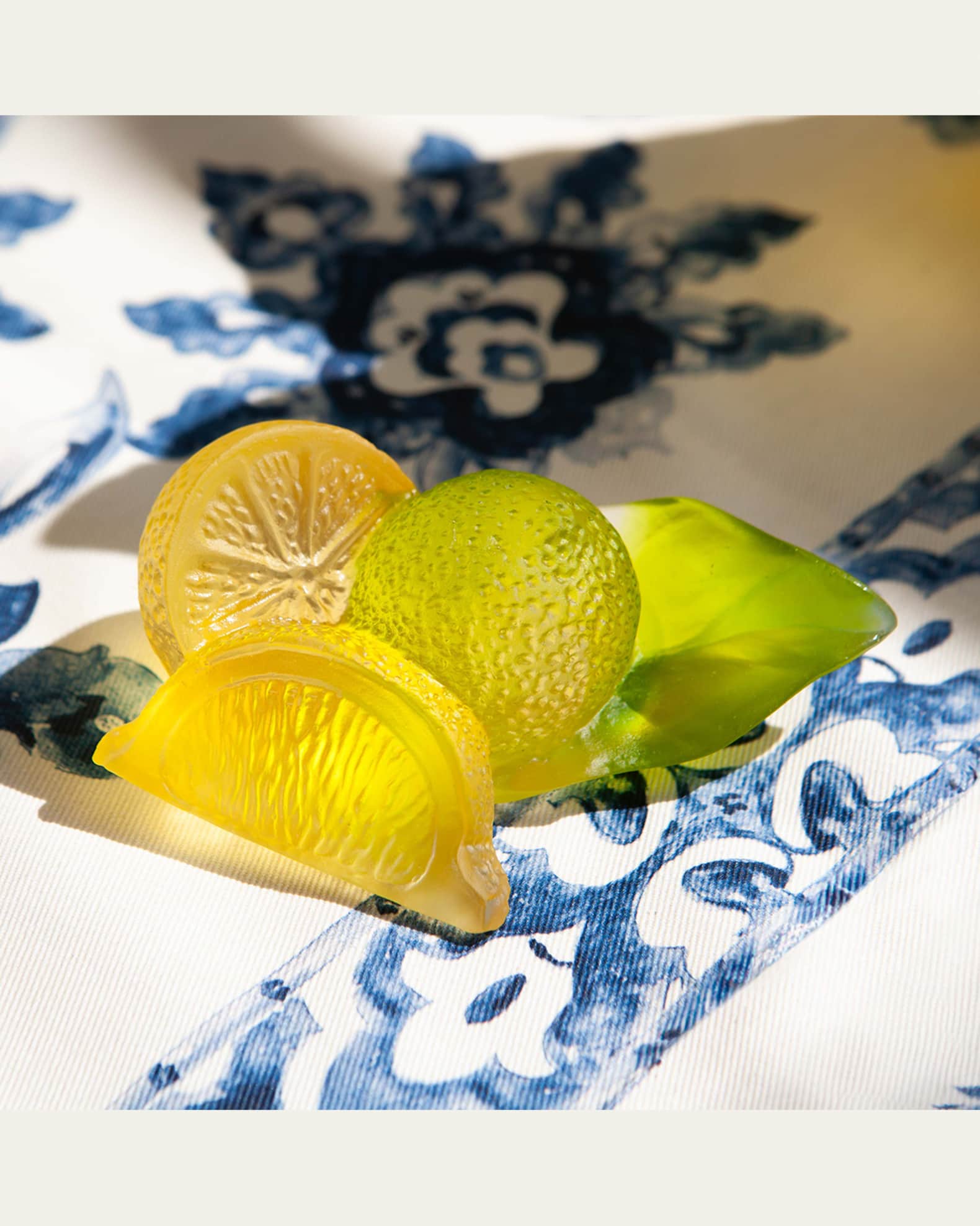 Daum Citrus Crystal Decorative Arrangement | Neiman Marcus