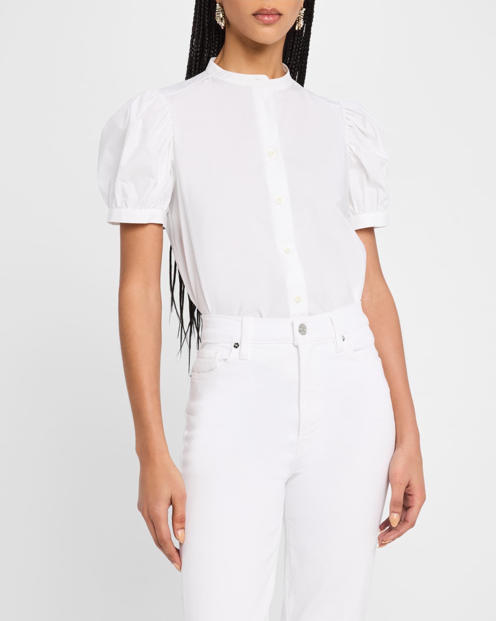 FRAME The Gathered Top | Neiman Marcus