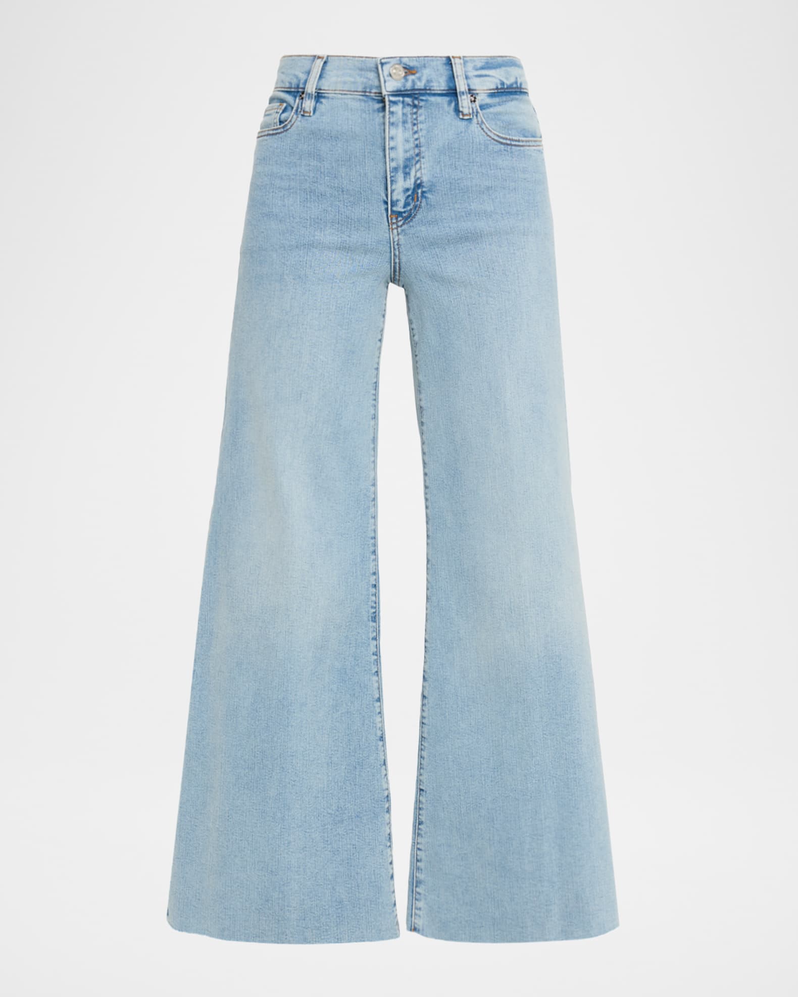 FRAME Le Palazzo Crop Jeans | Neiman Marcus