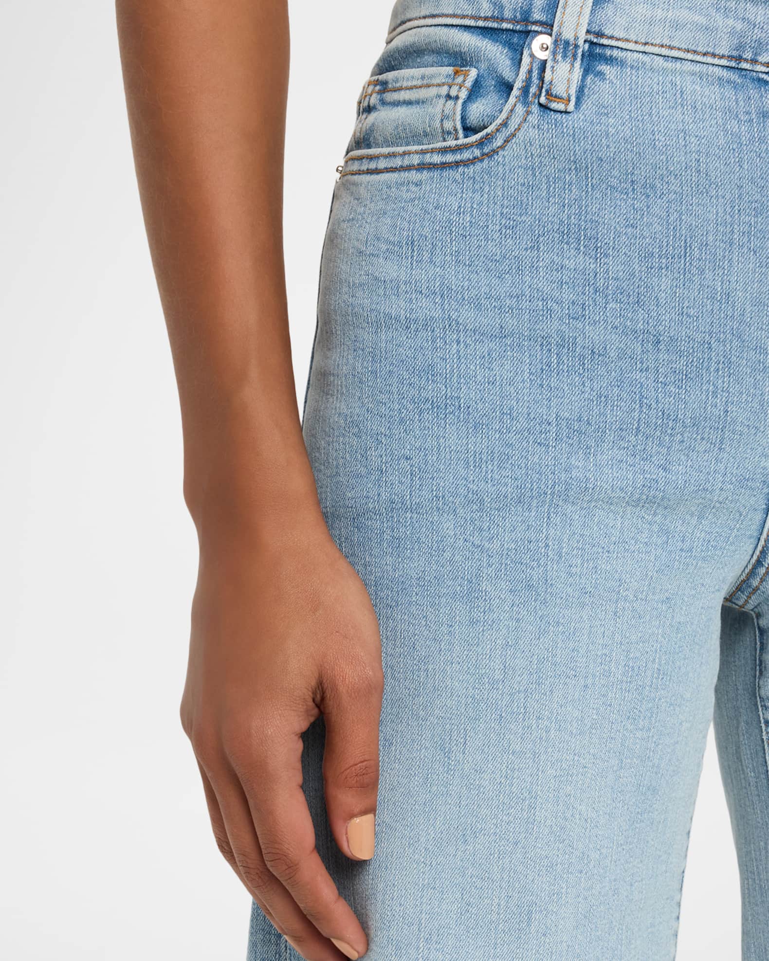 FRAME Le Palazzo Crop Jeans | Neiman Marcus