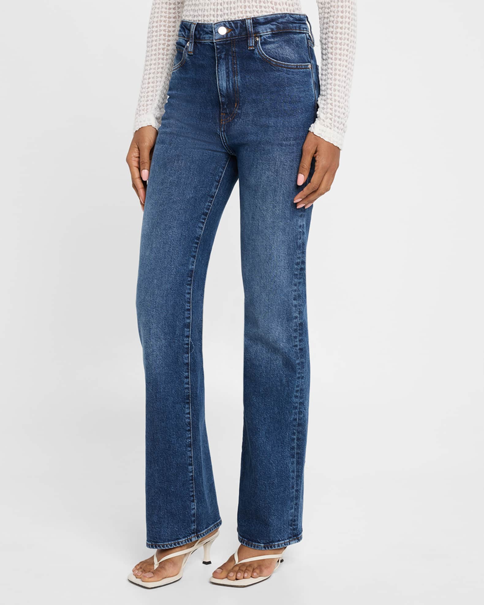 The Arrow Bootcut Jeans | Neiman Marcus