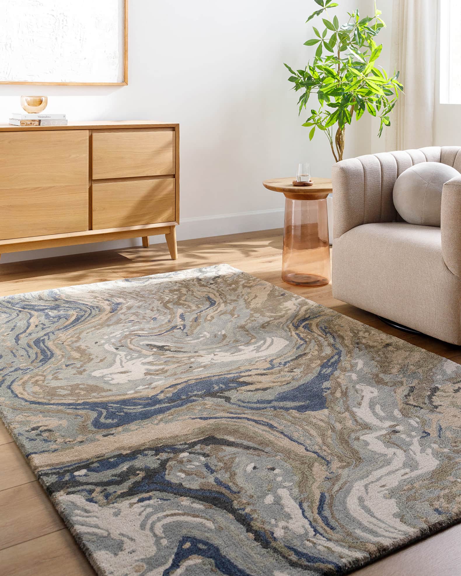 Surya Rugs Kavita Hand-Tufted Rug, 6' x 9' | Neiman Marcus