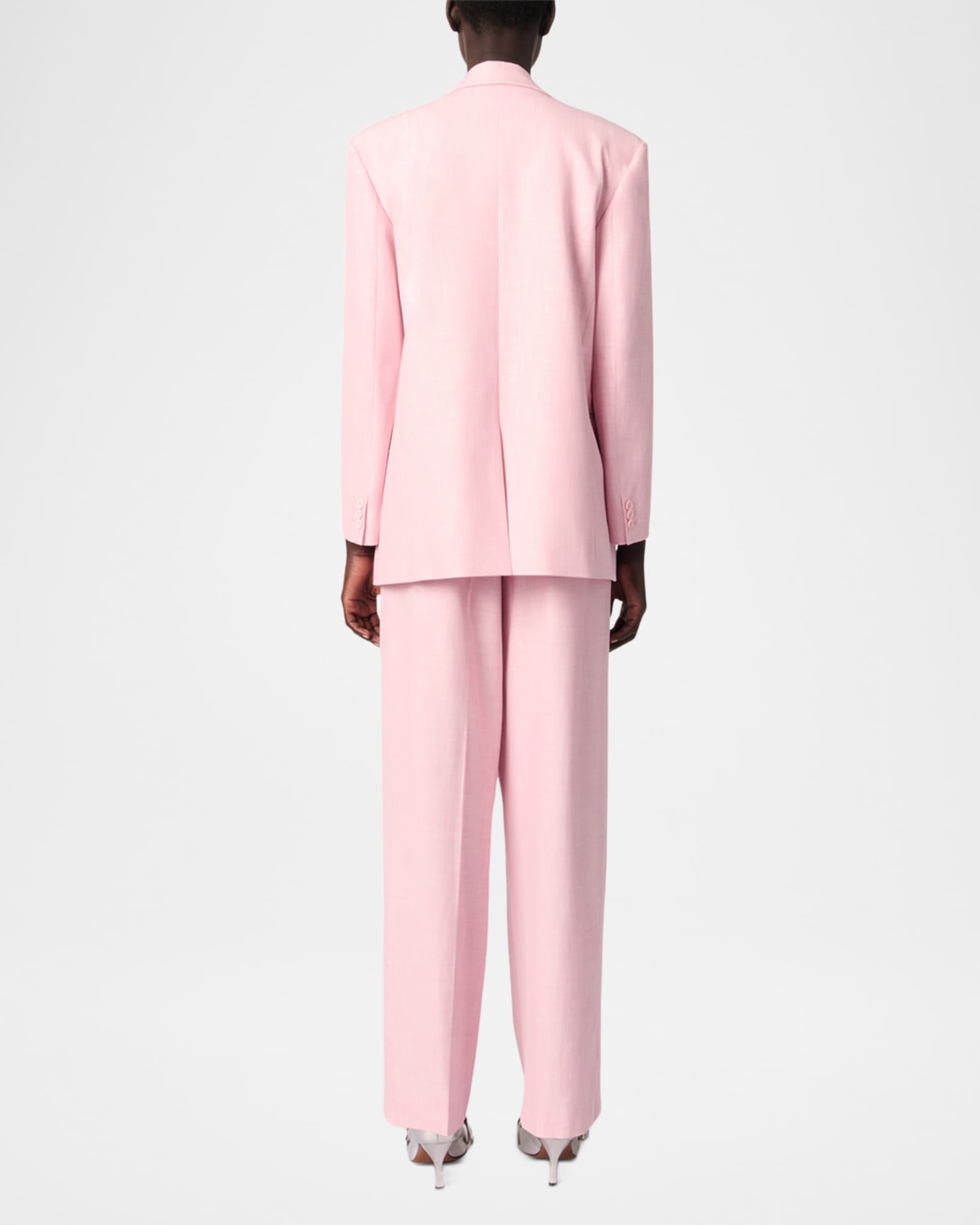 Maje Vivaldor Single-Breasted Blazer | Neiman Marcus