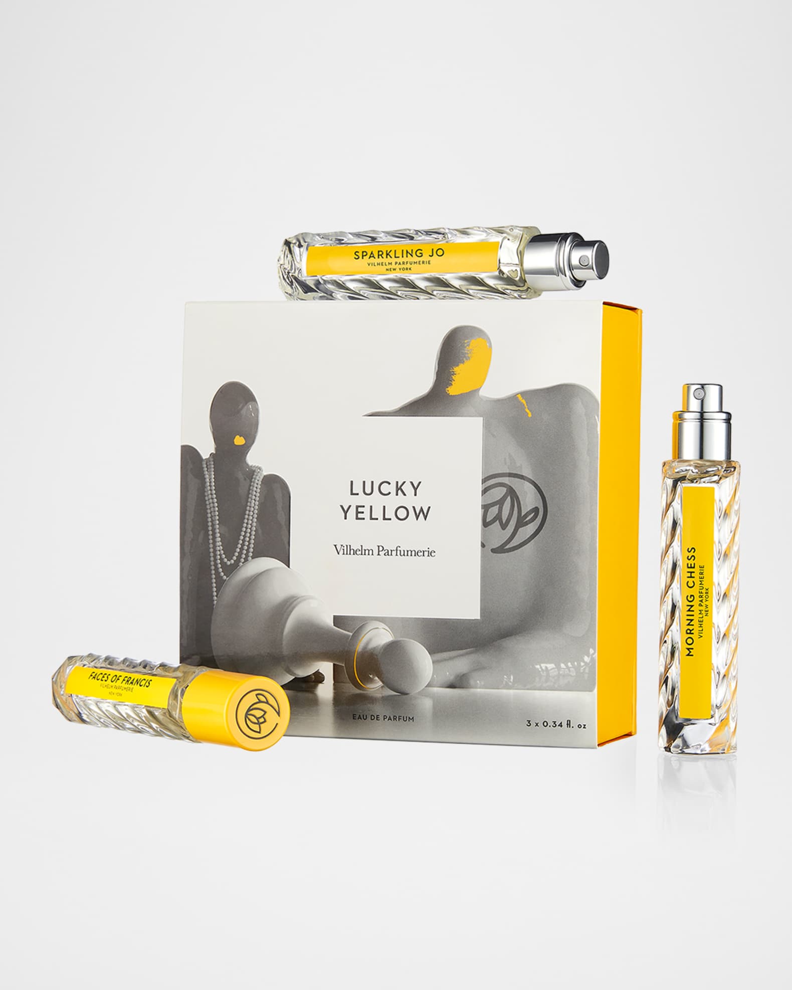 Vilhelm Parfumerie Lucky Yellow Eau de Parfum Set, 3 x 0.34 oz ...