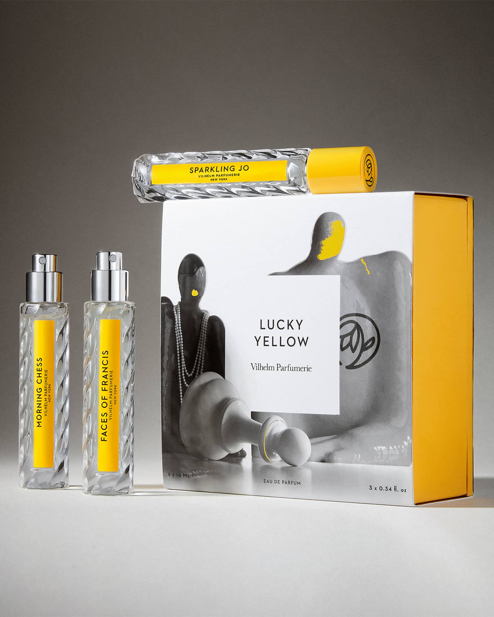 Vilhelm Parfumerie Lucky Yellow Eau de Parfum Set, 3 x 0.34 oz ...
