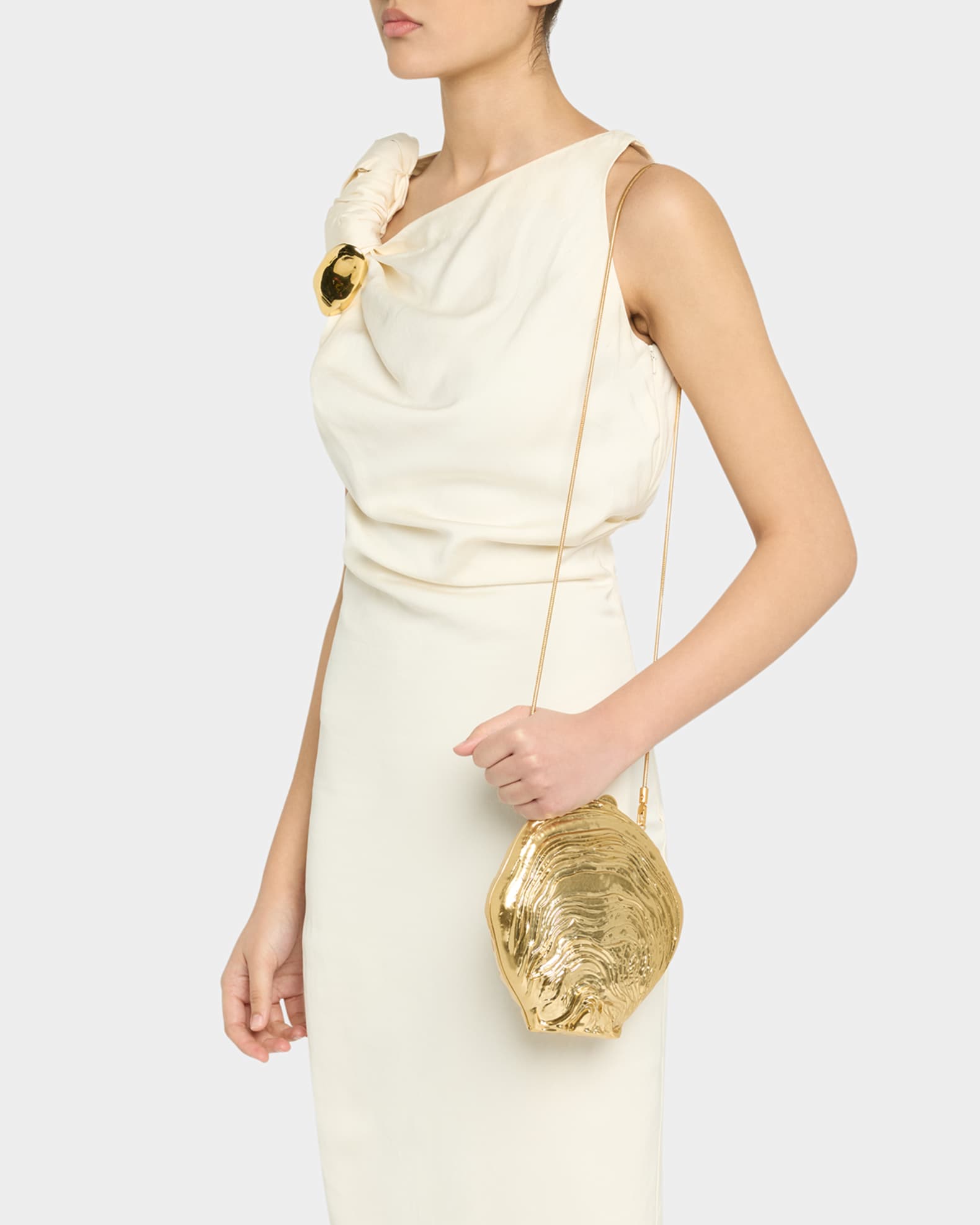 SIMKHAI Cove Shell Clutch Bag | Neiman Marcus