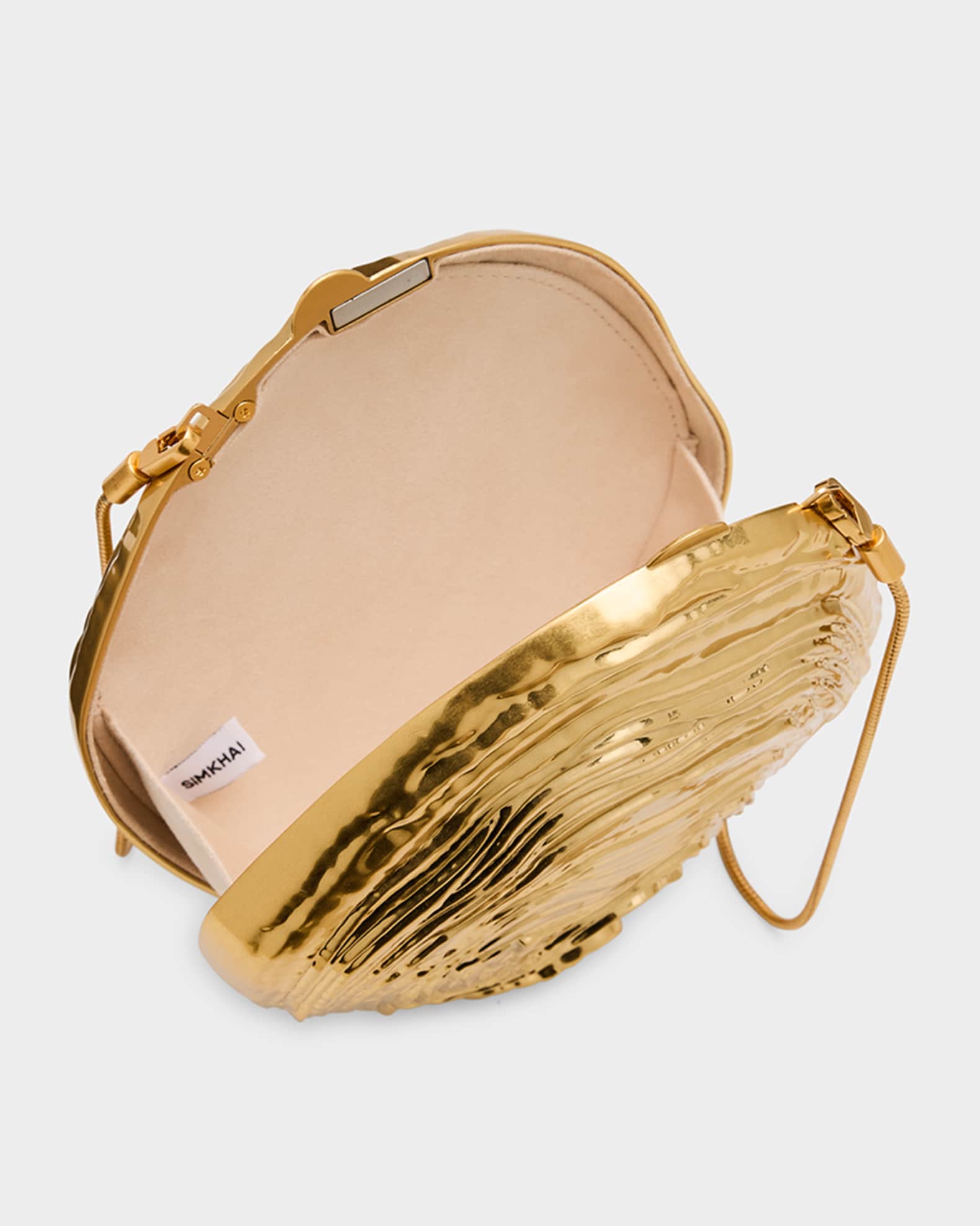 SIMKHAI Cove Shell Clutch Bag | Neiman Marcus