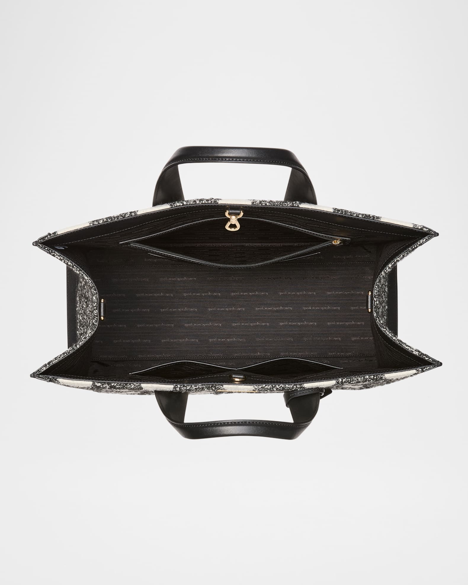 kate spade new york manhattan large polk dot tweed tote bag | Neiman Marcus