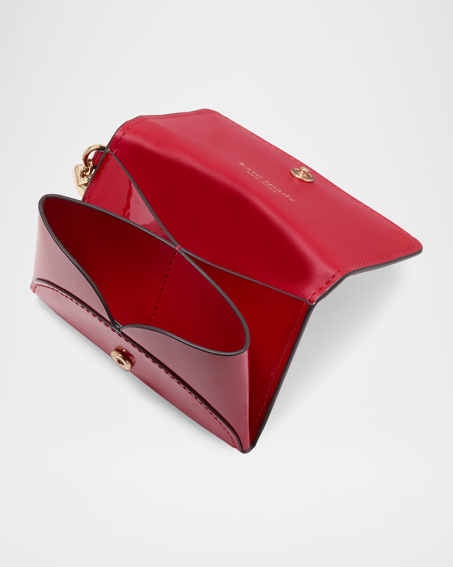 kate spade new york key to my heart patent leather card case | Neiman ...