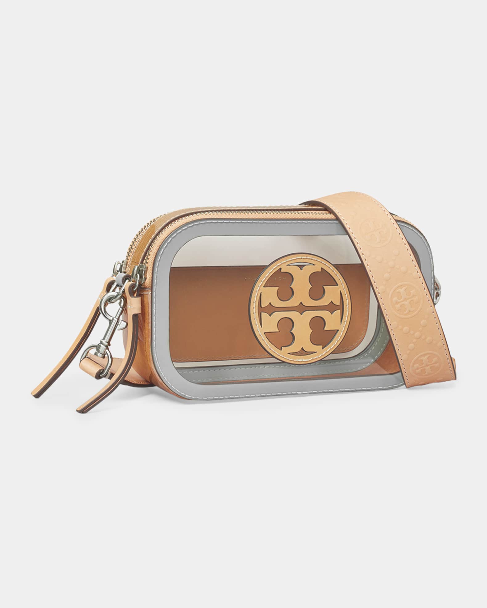 Tory Burch Miller Mini Clear Crossbody Bag | Neiman Marcus