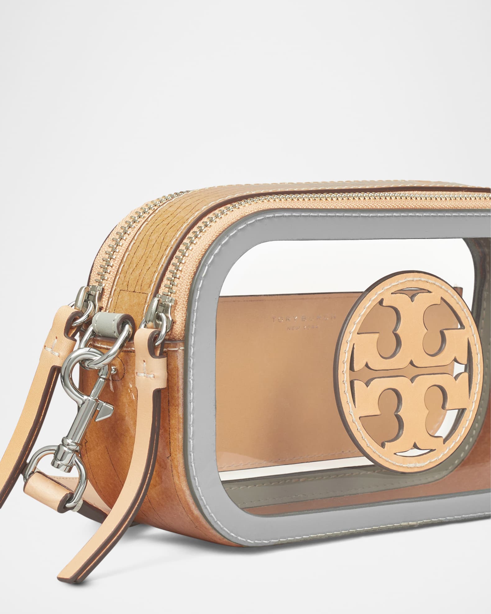Tory Burch Miller Mini Clear Crossbody Bag | Neiman Marcus