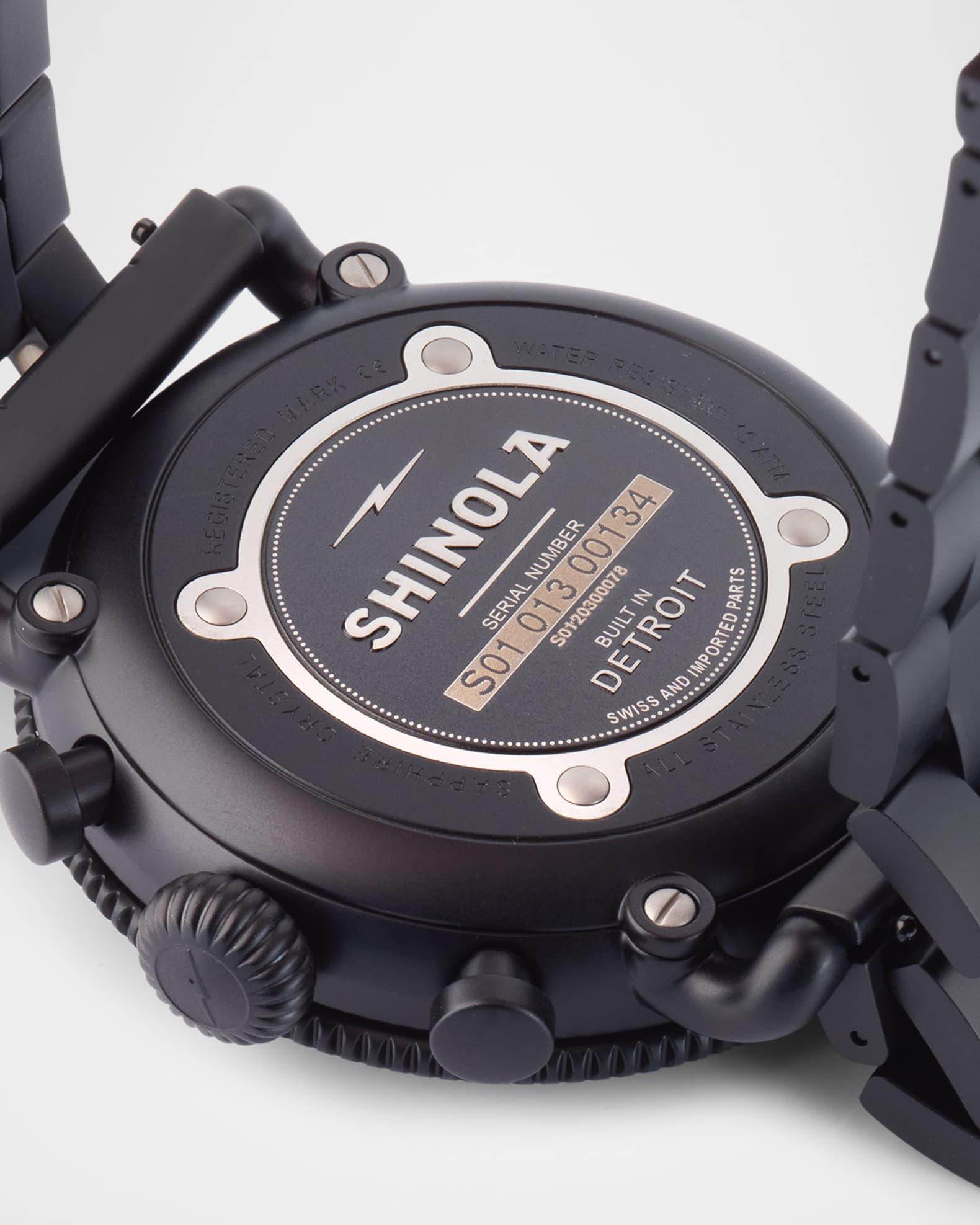 Shinola Runwell Sport Chronograph Bracelet Watch, 48mm | Neiman Marcus