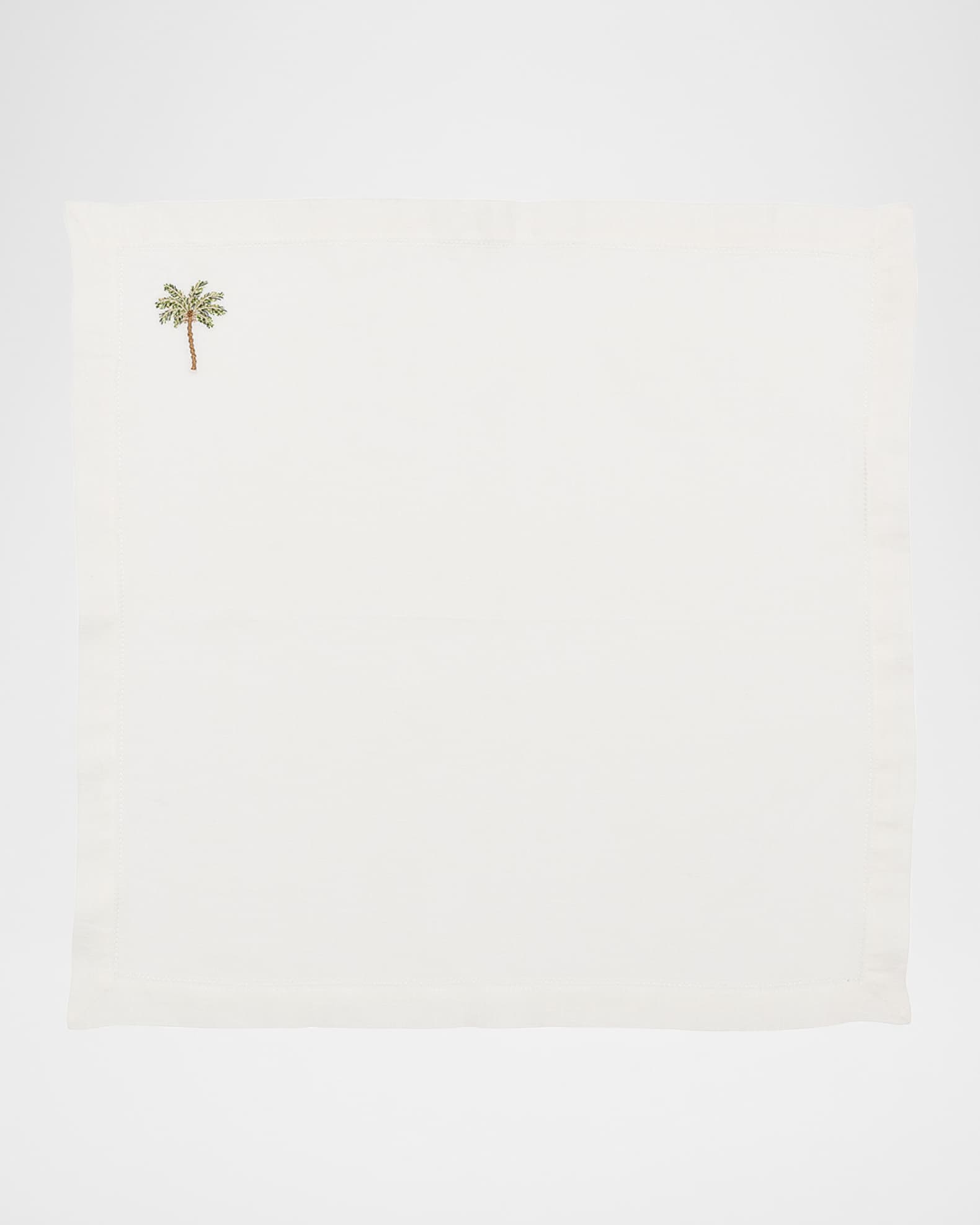 Kim Seybert Palm Tree Linen Napkin | Neiman Marcus