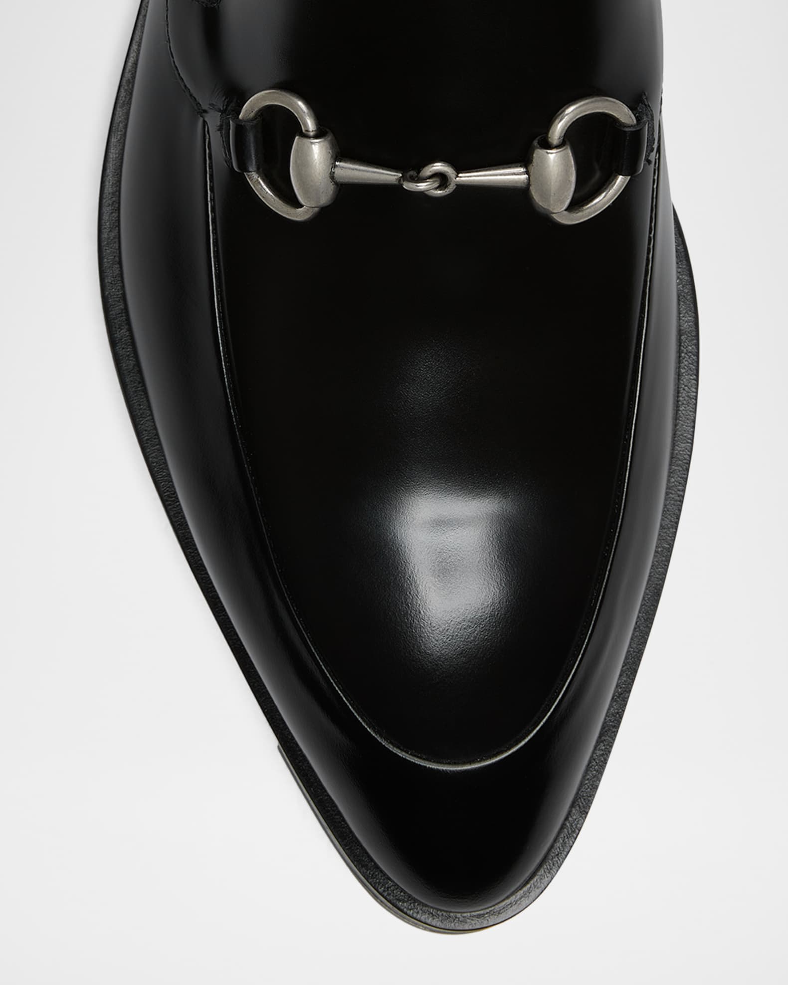 Gucci Men's Burn Bit Loafers | Neiman Marcus