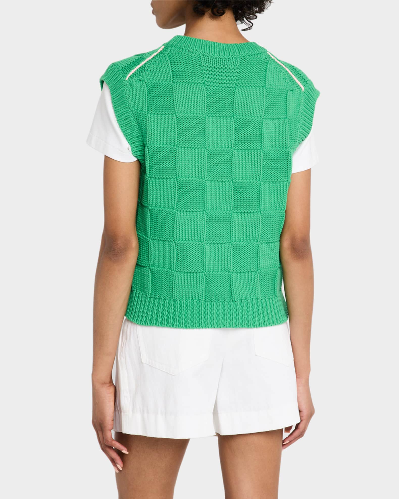 Guest in Residence Checker Vest | Neiman Marcus