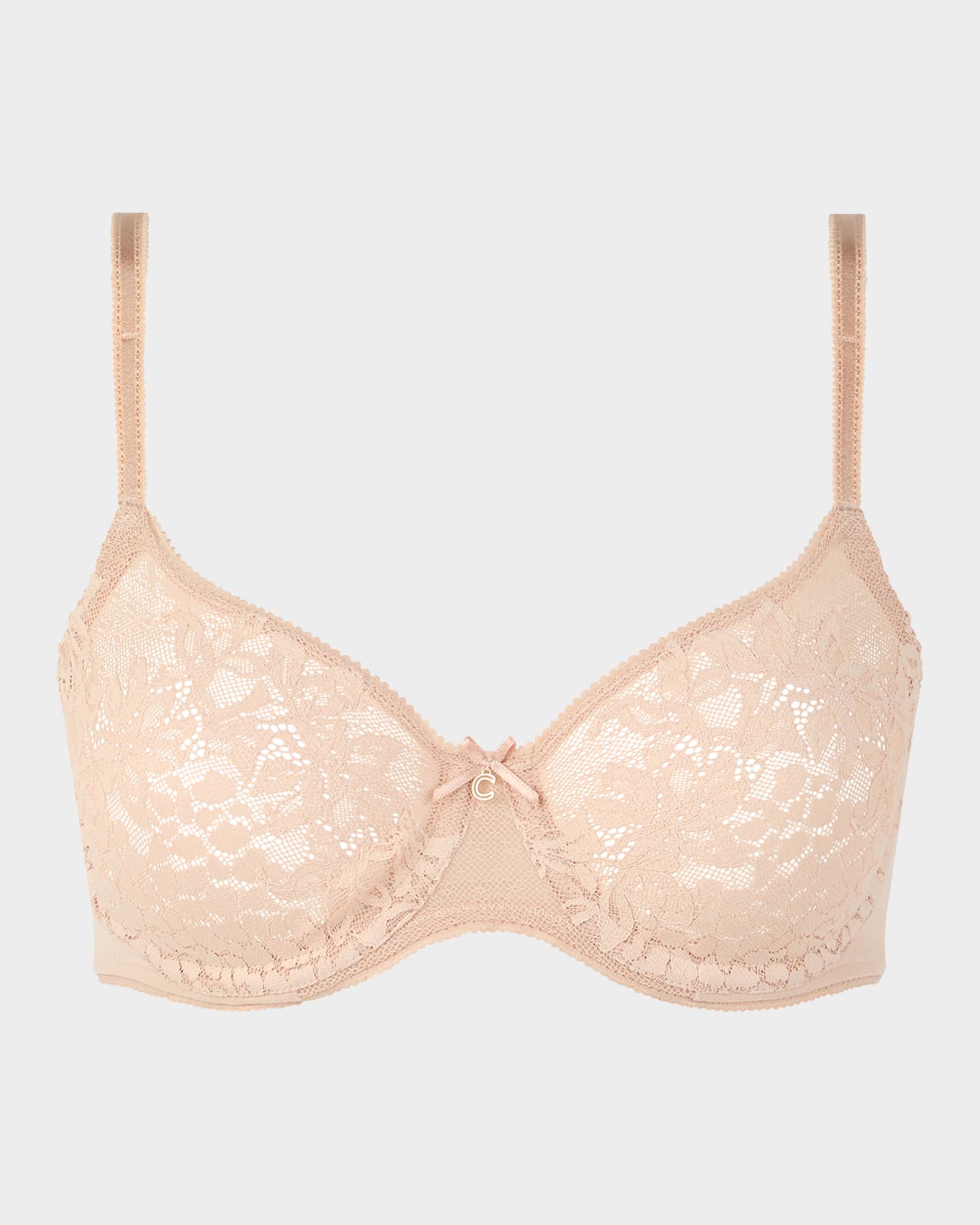 Chantelle Marisfull Floral Lace Underwire Bra | Neiman Marcus