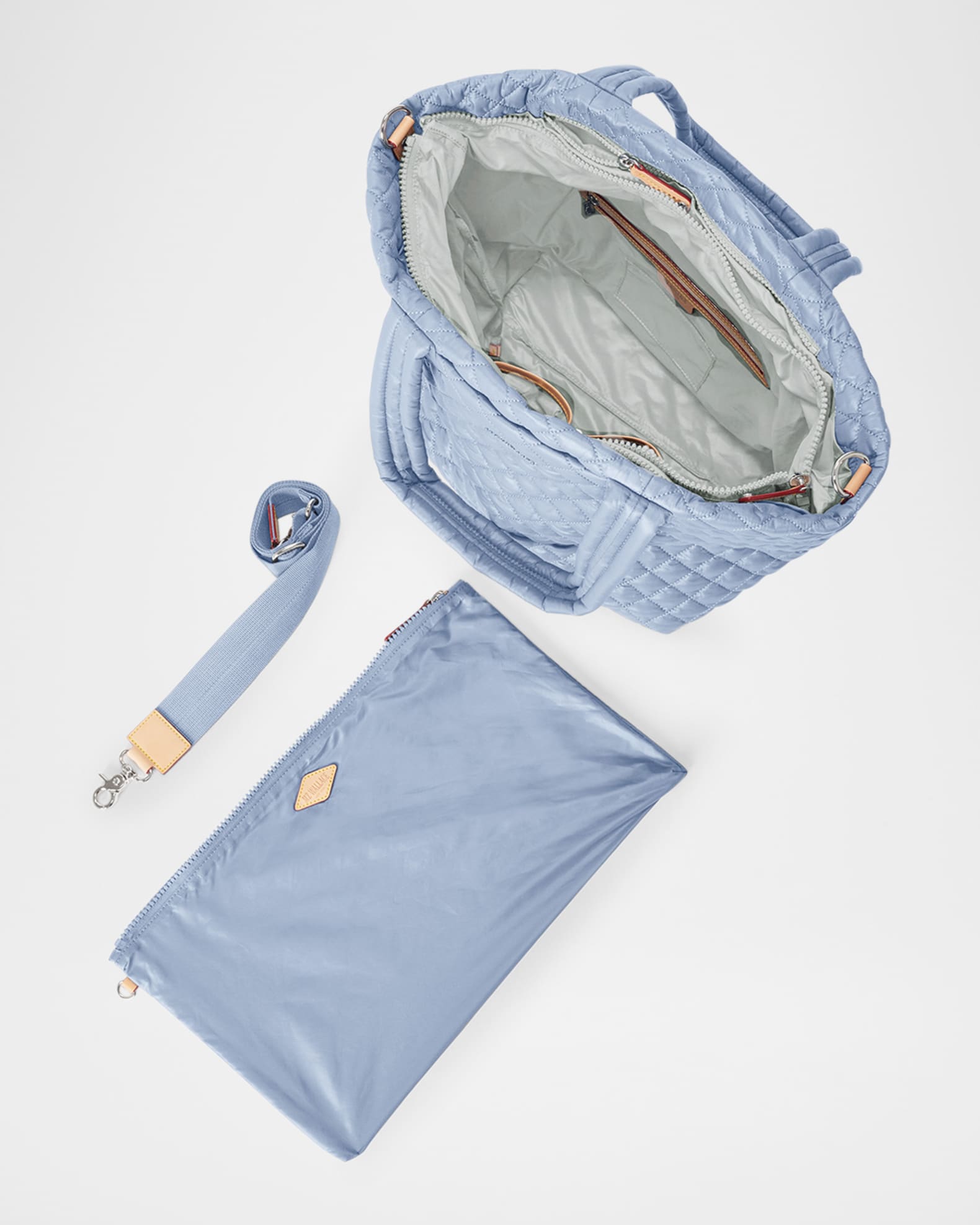 MZ WALLACE Metro Deluxe Medium Quilted Tote Bag | Neiman Marcus