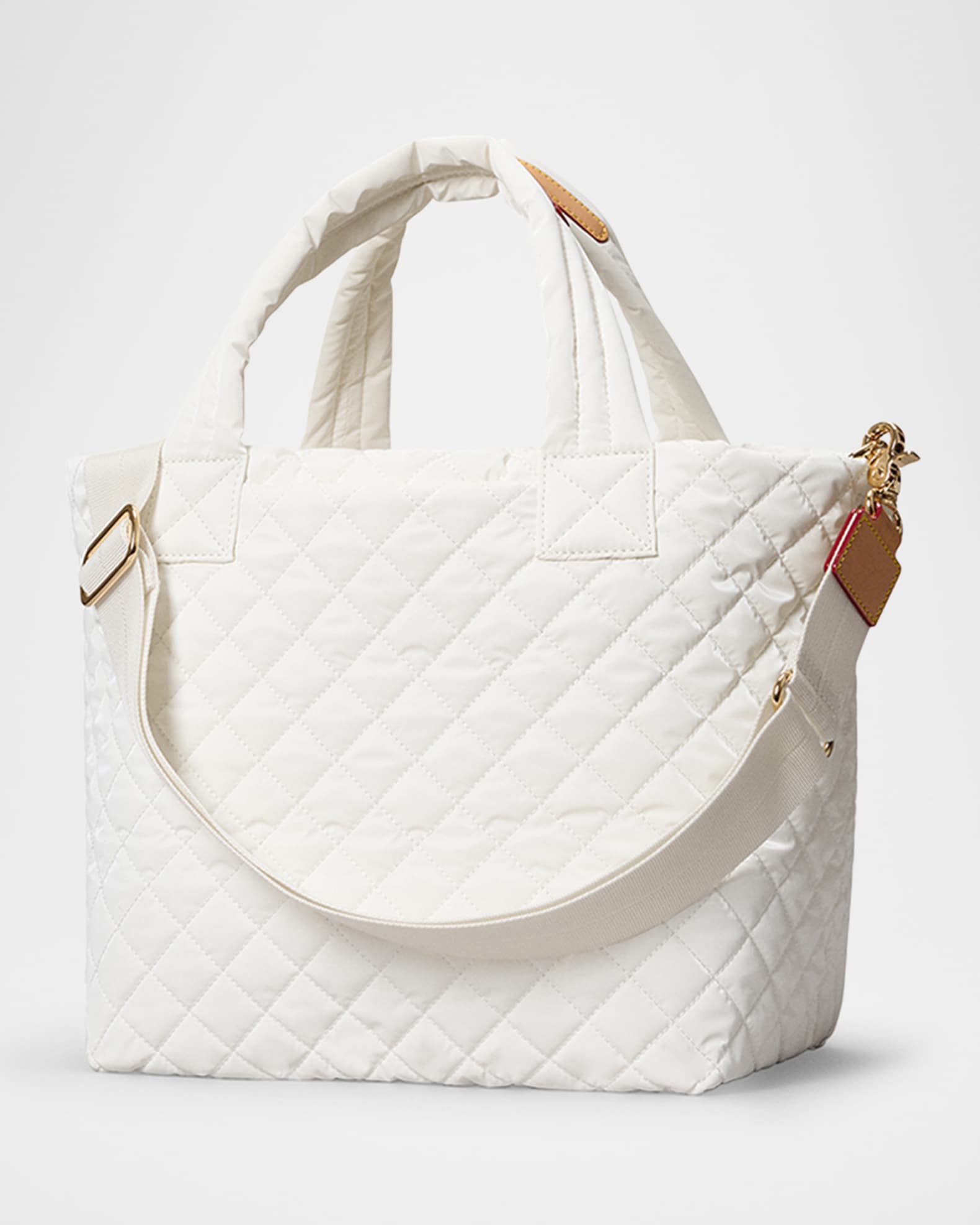 MZ WALLACE Metro Deluxe Small Quilted Tote Bag | Neiman Marcus