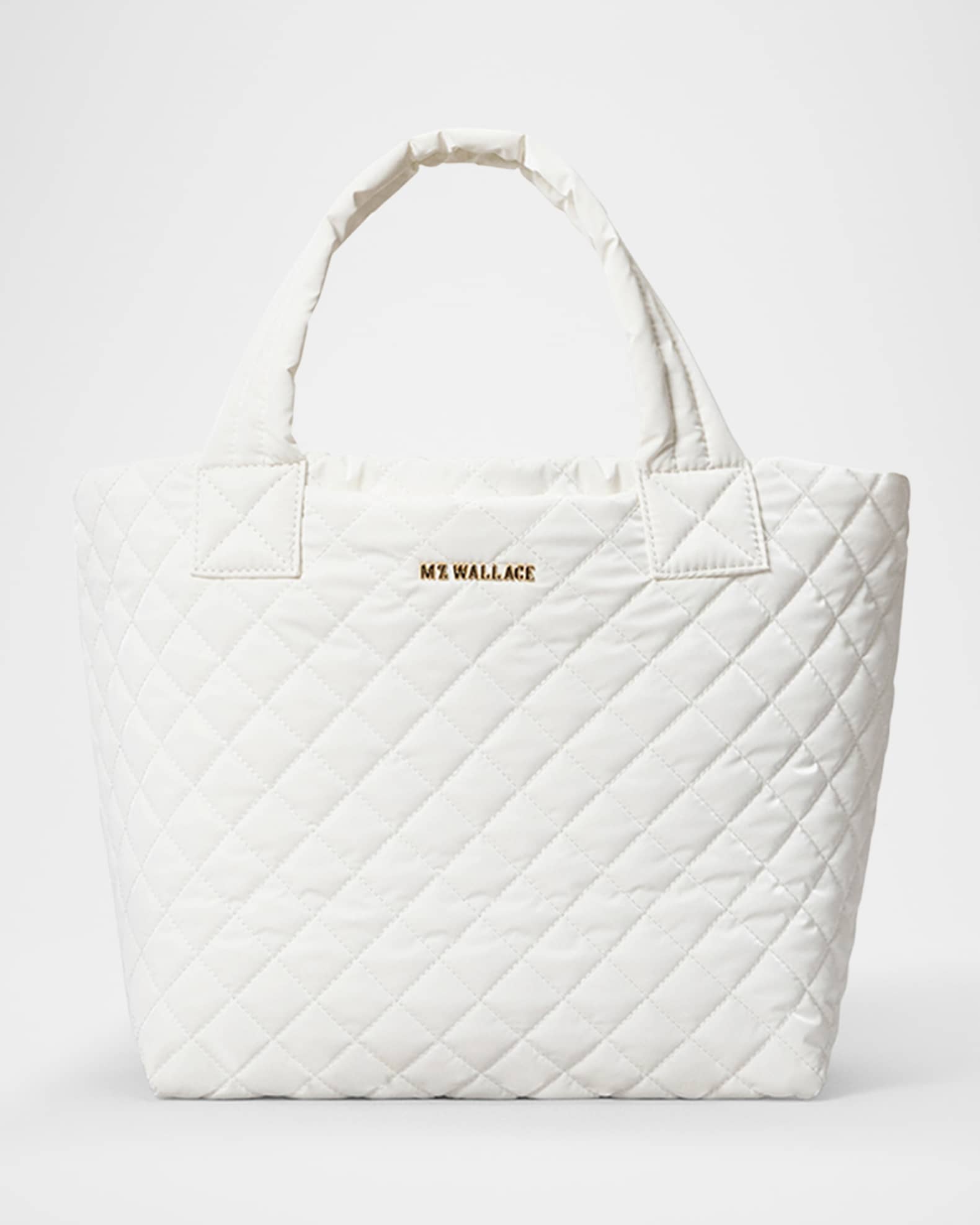 MZ WALLACE Metro Deluxe Small Quilted Tote Bag | Neiman Marcus