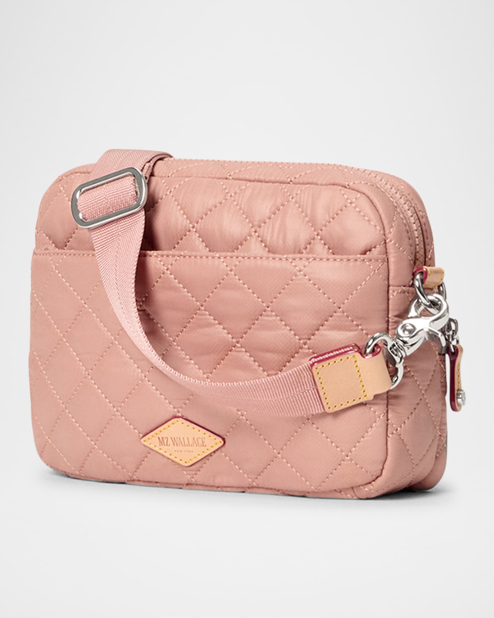 MZ WALLACE Metro Small Quilted Camera Crossbody Bag | Neiman Marcus