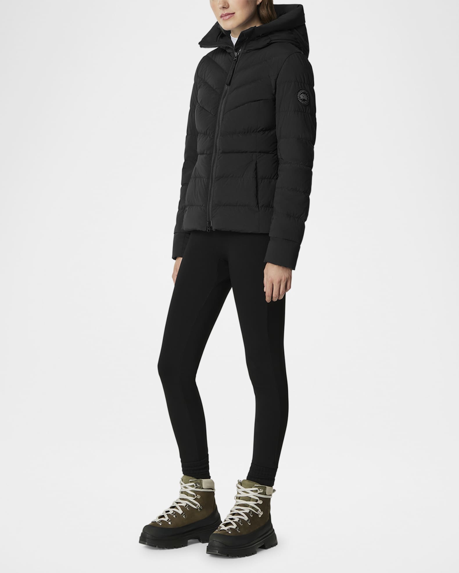 Canada Goose Clair Hooded Down Puffer Jacket | Neiman Marcus