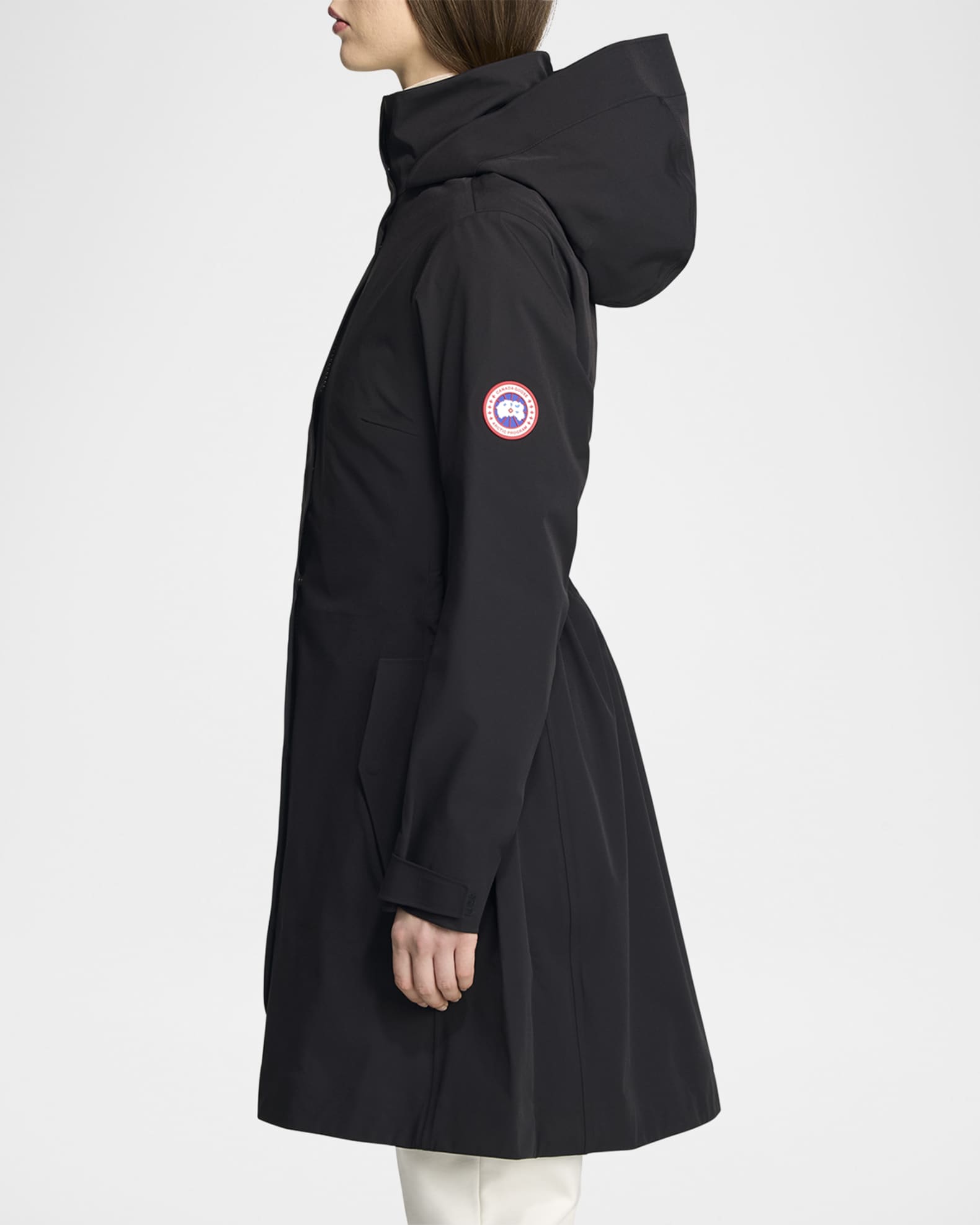 Canada Goose Cardero Long Rain Jacket | Neiman Marcus