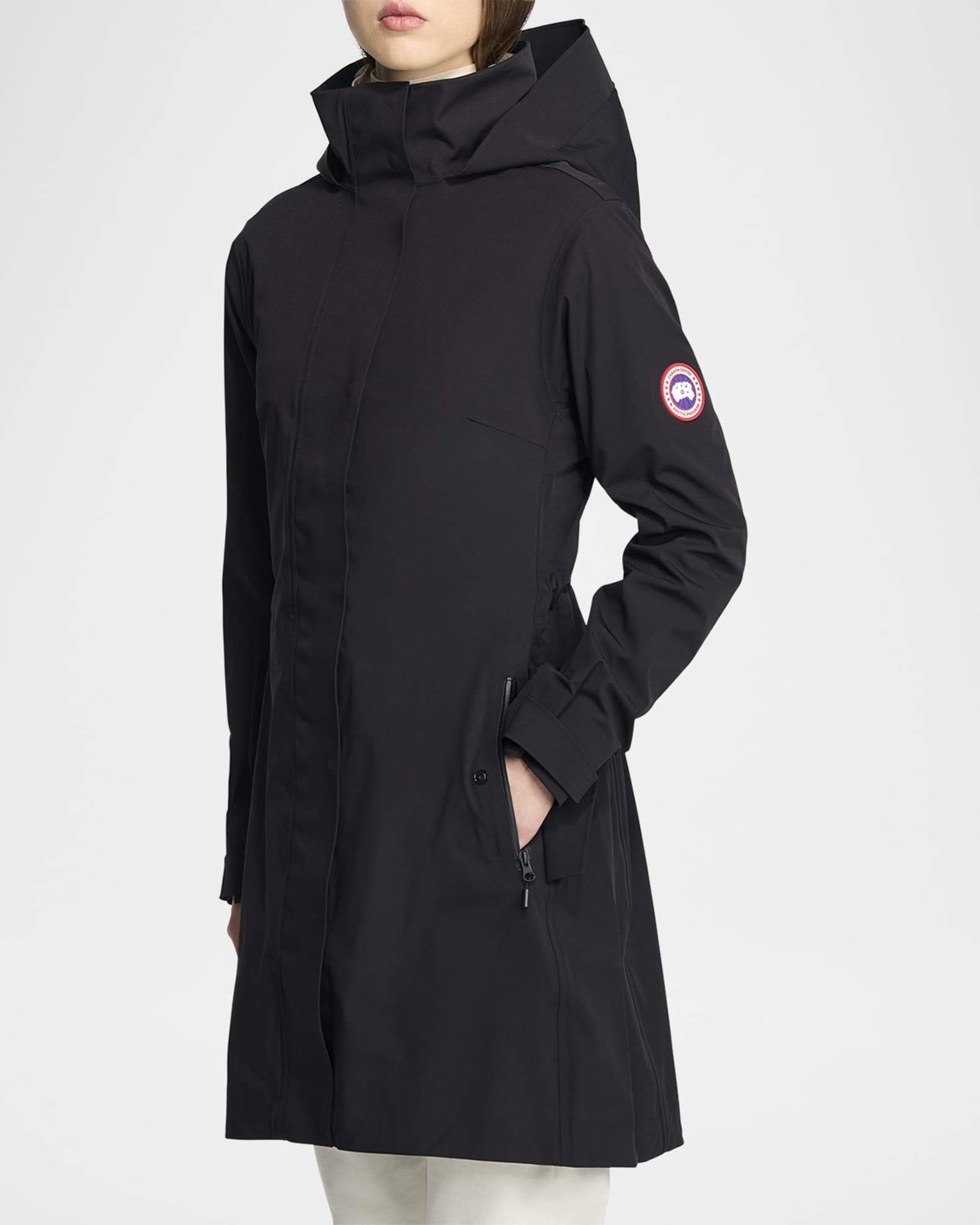 Canada Goose Cardero Long Rain Jacket | Neiman Marcus