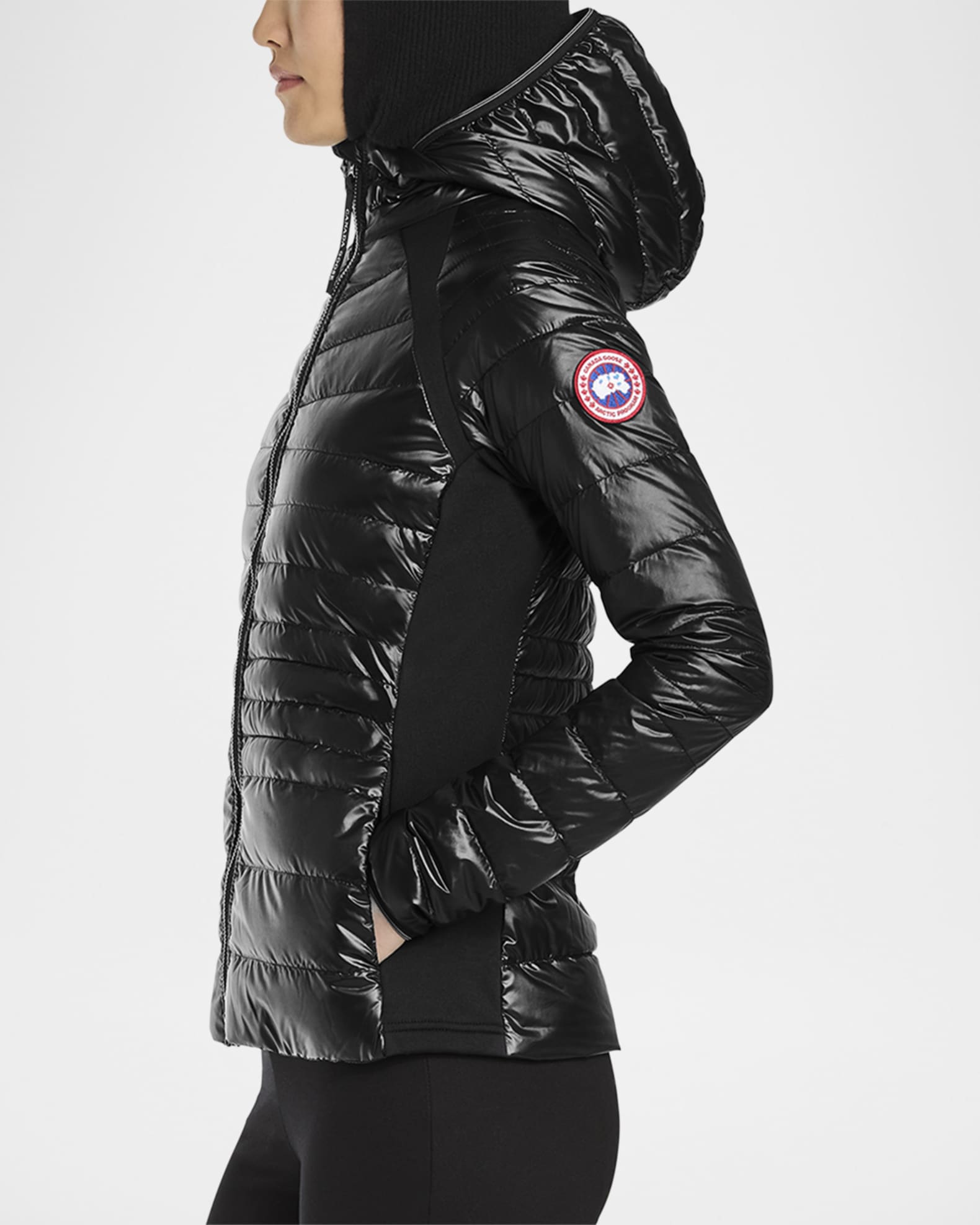 Canada Goose Hybridge Lite Tech Down Hoodie Jacket | Neiman Marcus