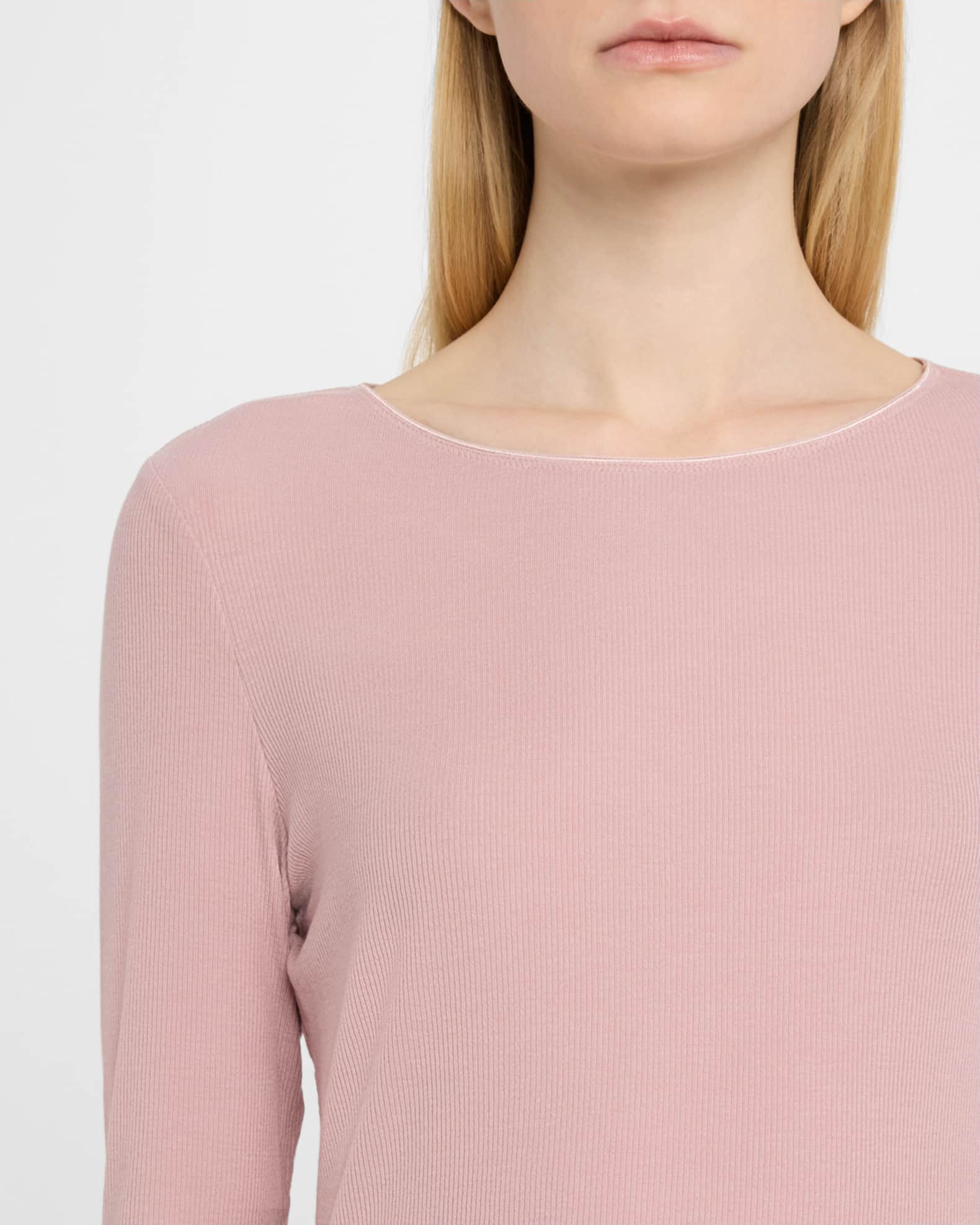 Natori Rib Essentials Ribbed 3/4-Sleeve & Shorts Set | Neiman Marcus