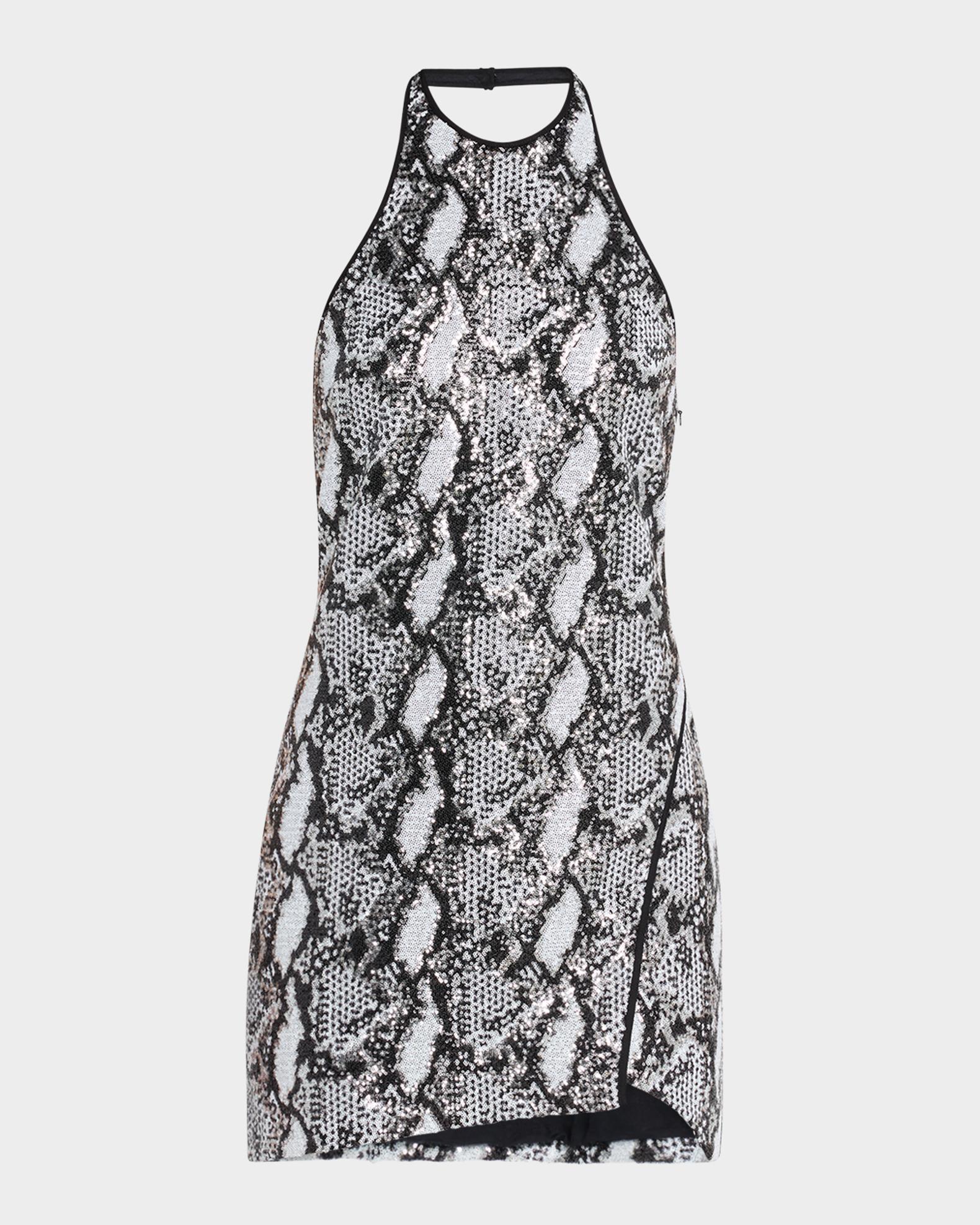 Iro Allany Sequined Halter Mini Dress | Neiman Marcus
