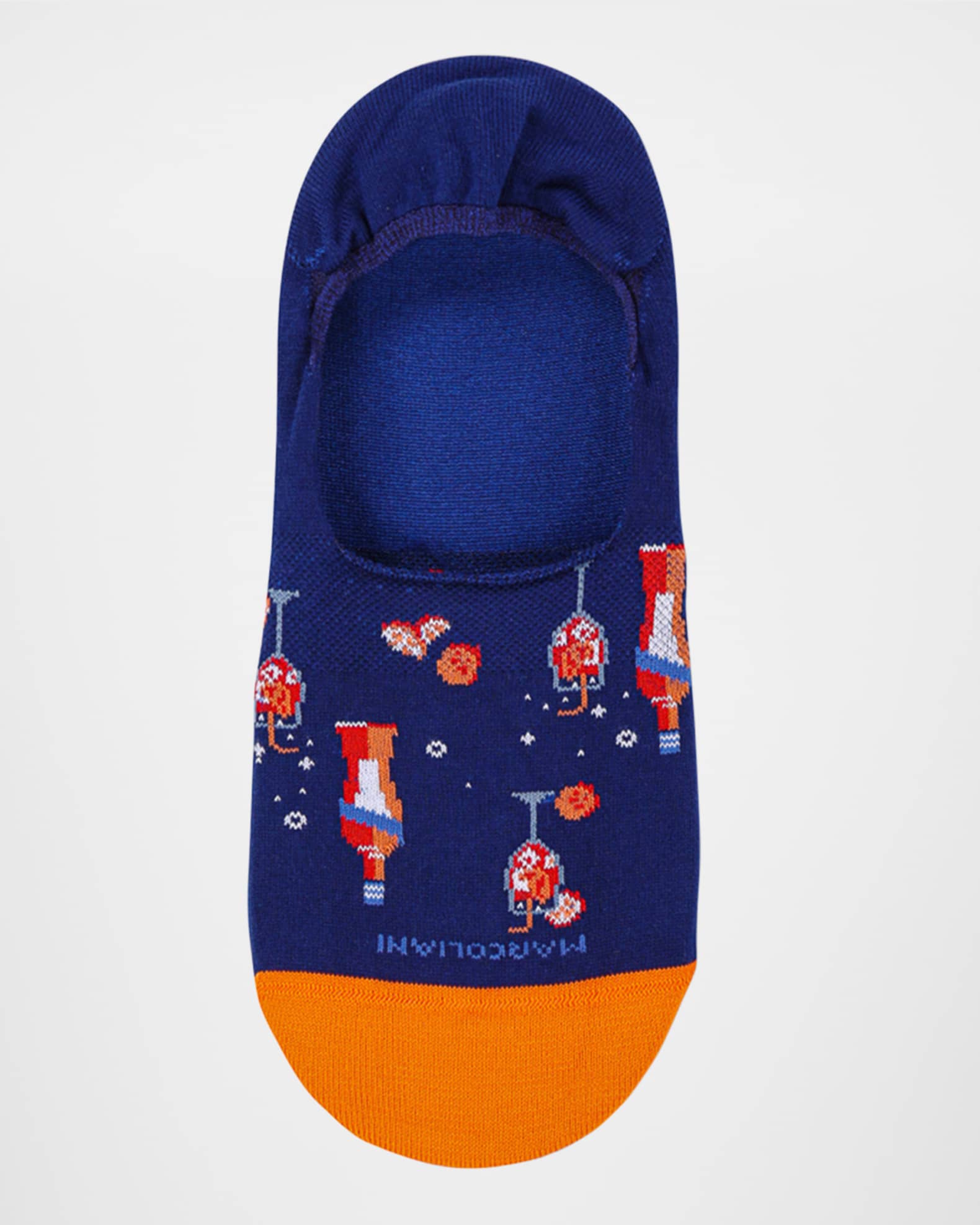 Marcoliani Men's Invisible Touch Spritz 2-Pack No-Show Socks | Neiman ...