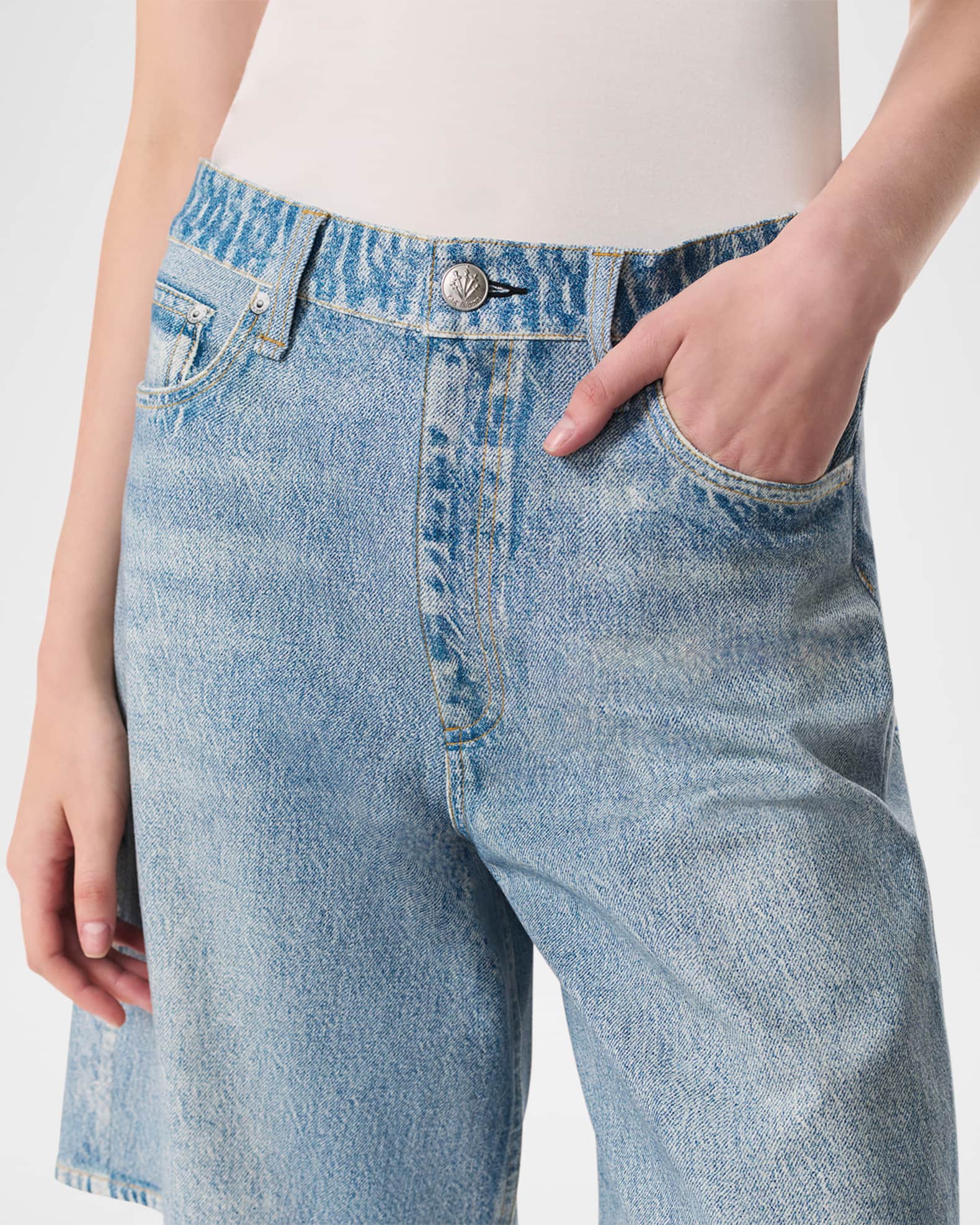 Rag & Bone Miramar Ponte McKenna Shorts | Neiman Marcus