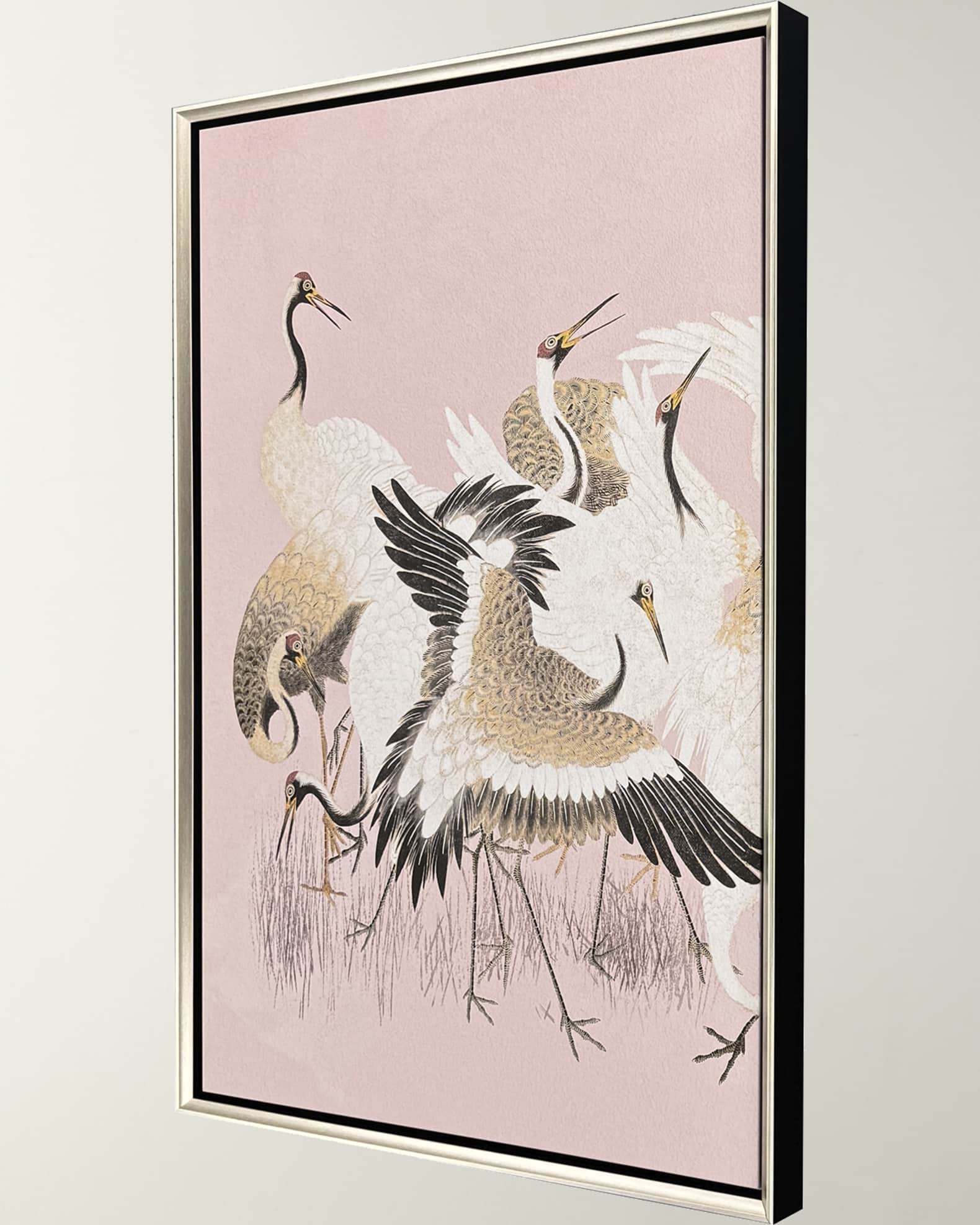 Curious Cranes Wall Art Collection | Neiman Marcus