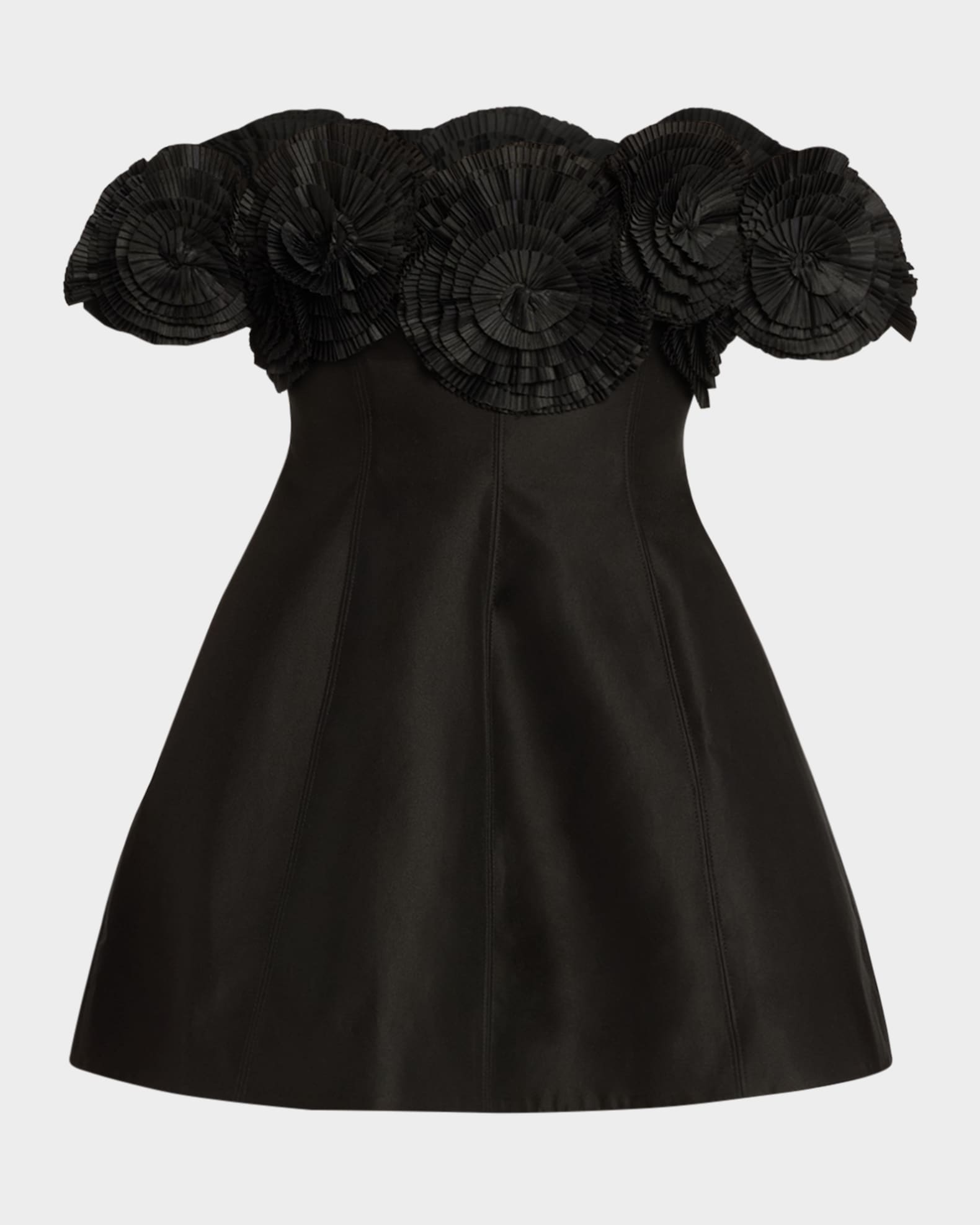 Acler Trusley Off-The-Shoulder Mini Dress | Neiman Marcus