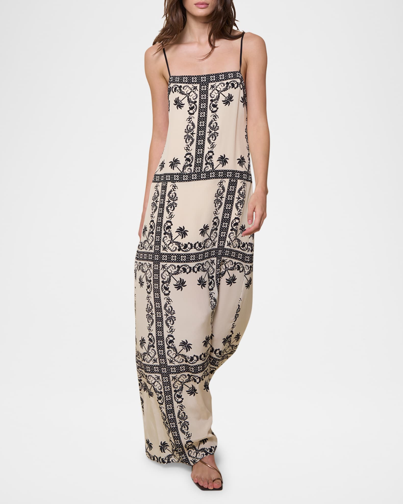 Johanna Ortiz Reinvention Sleeveless Silk Maxi Dress | Neiman Marcus