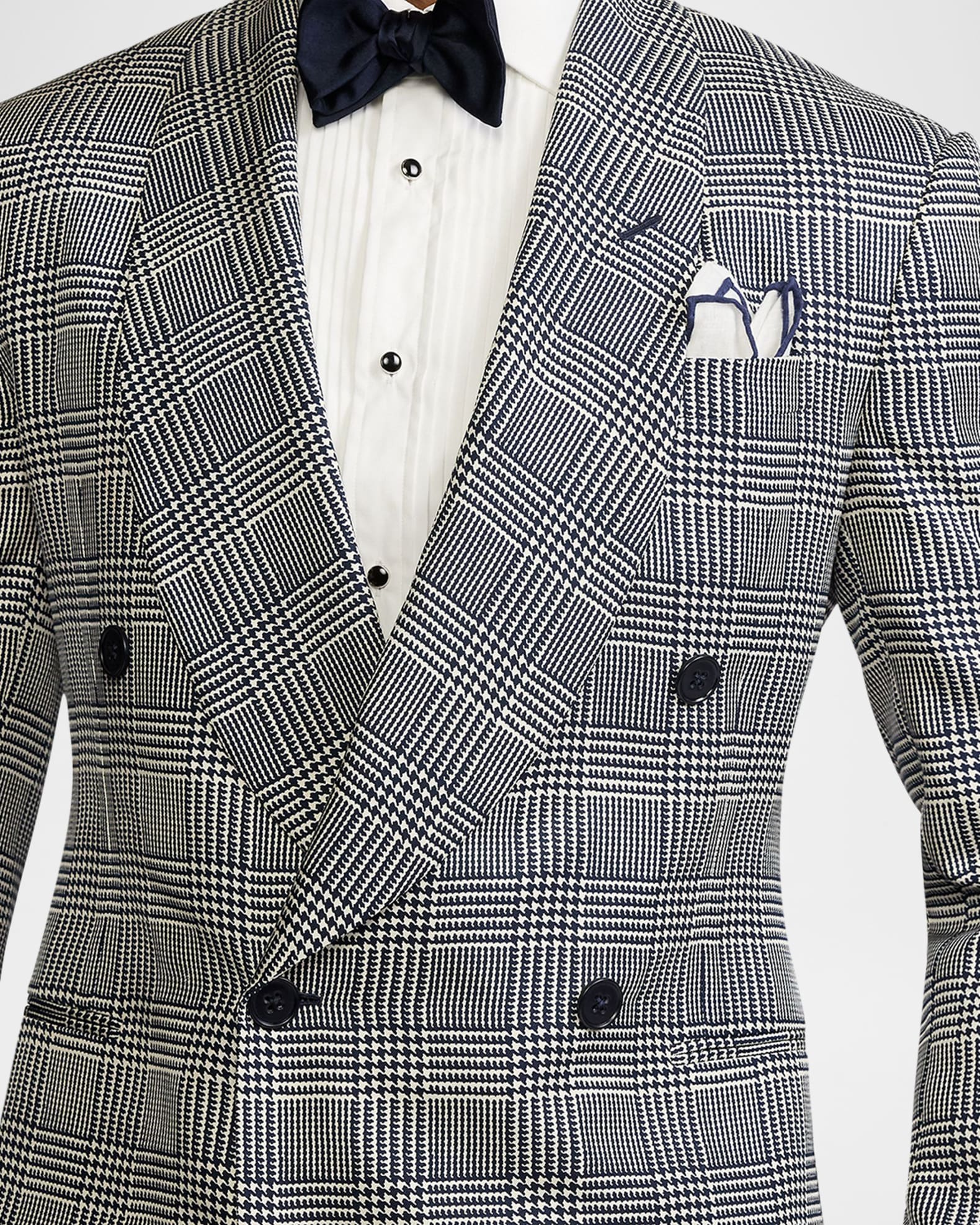 Ralph Lauren Purple Label Men's Kent Glen Plaid Silk Sport Coat ...