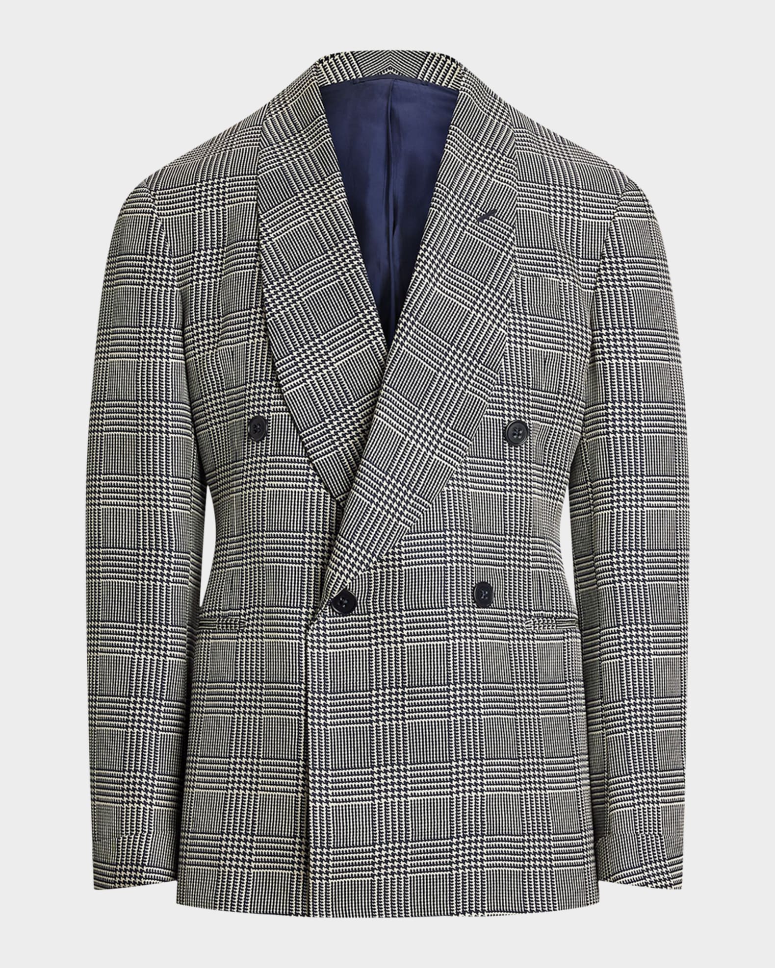 Ralph Lauren Purple Label Men's Kent Glen Plaid Silk Sport Coat ...