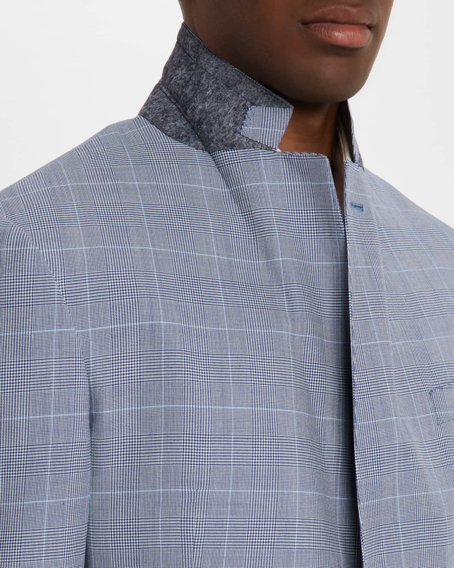 Ralph Lauren Purple Label Men's Kent Hand-Tailored Glen Plaid Suit ...