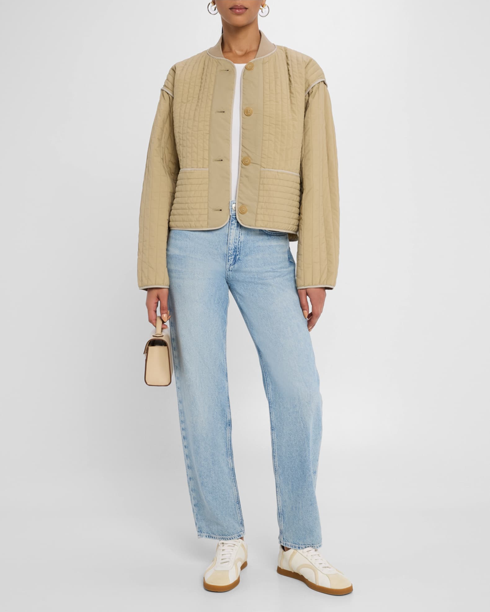 Rag & Bone Marley Quilted Jacket | Neiman Marcus