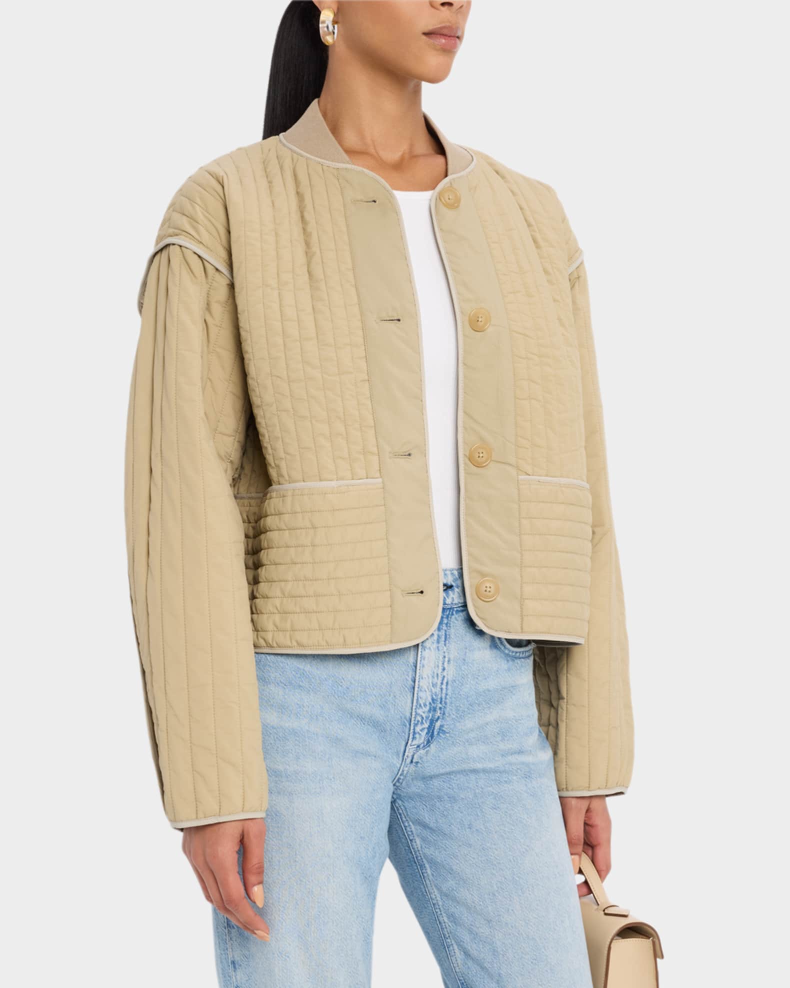 Rag & Bone Marley Quilted Jacket | Neiman Marcus