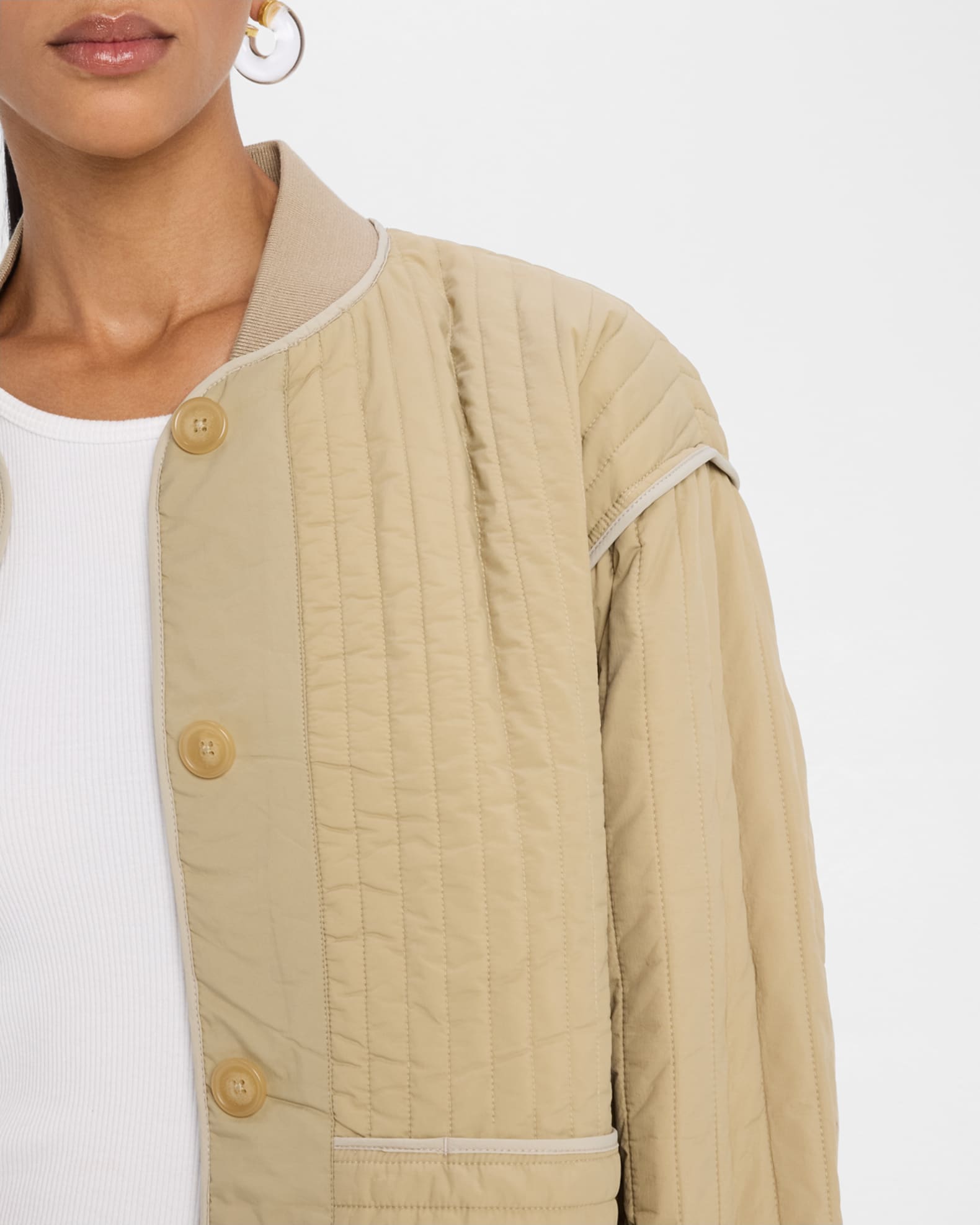 Rag & Bone Marley Quilted Jacket | Neiman Marcus