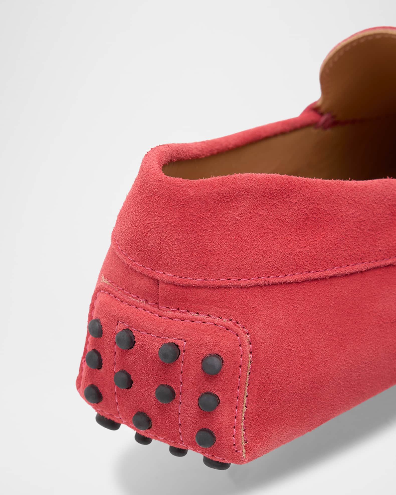 Paul Stuart Men's Dario Suede Driving-Sole Penny Loafers | Neiman Marcus