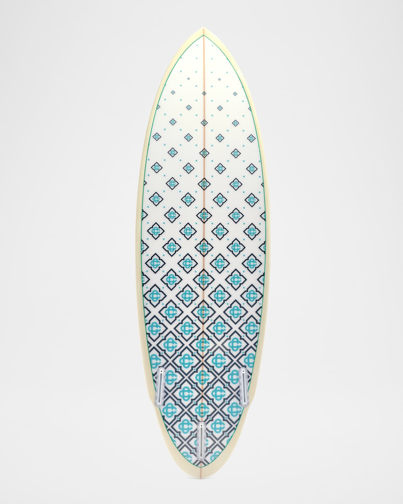 CASABLANCA Men's Beach Club Degrade Monogram Surfboard | Neiman Marcus