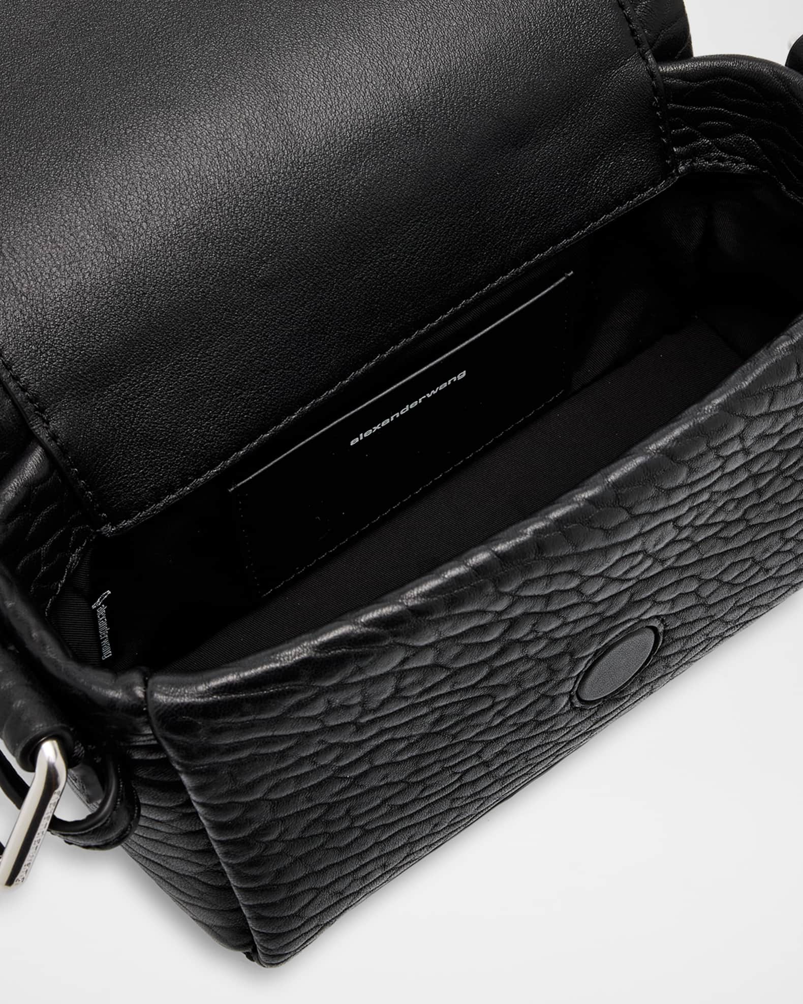 Alexander Wang Ricco Small Flap Leather Shoulder Bag | Neiman Marcus