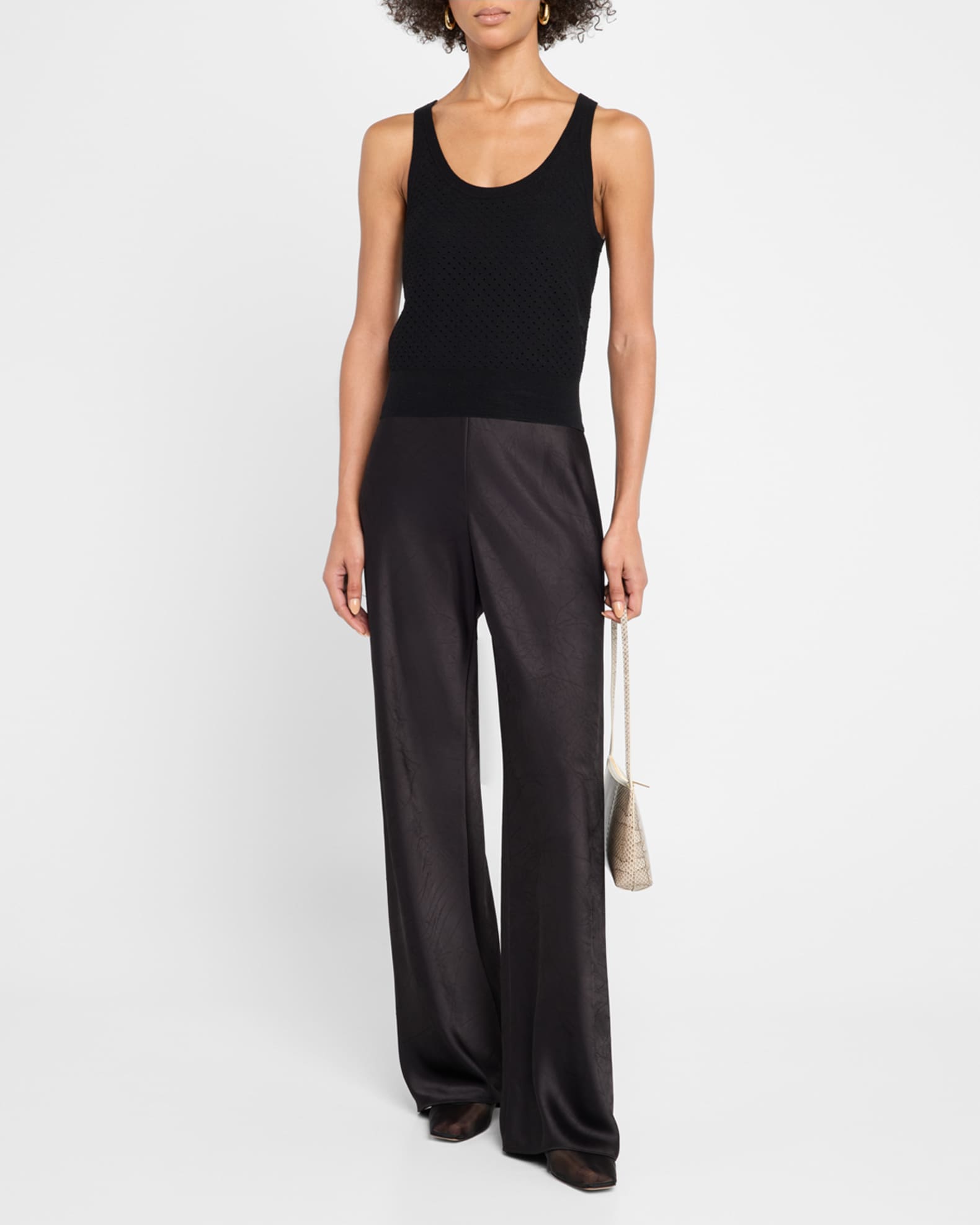 Vince Double-Layered Cami Top | Neiman Marcus