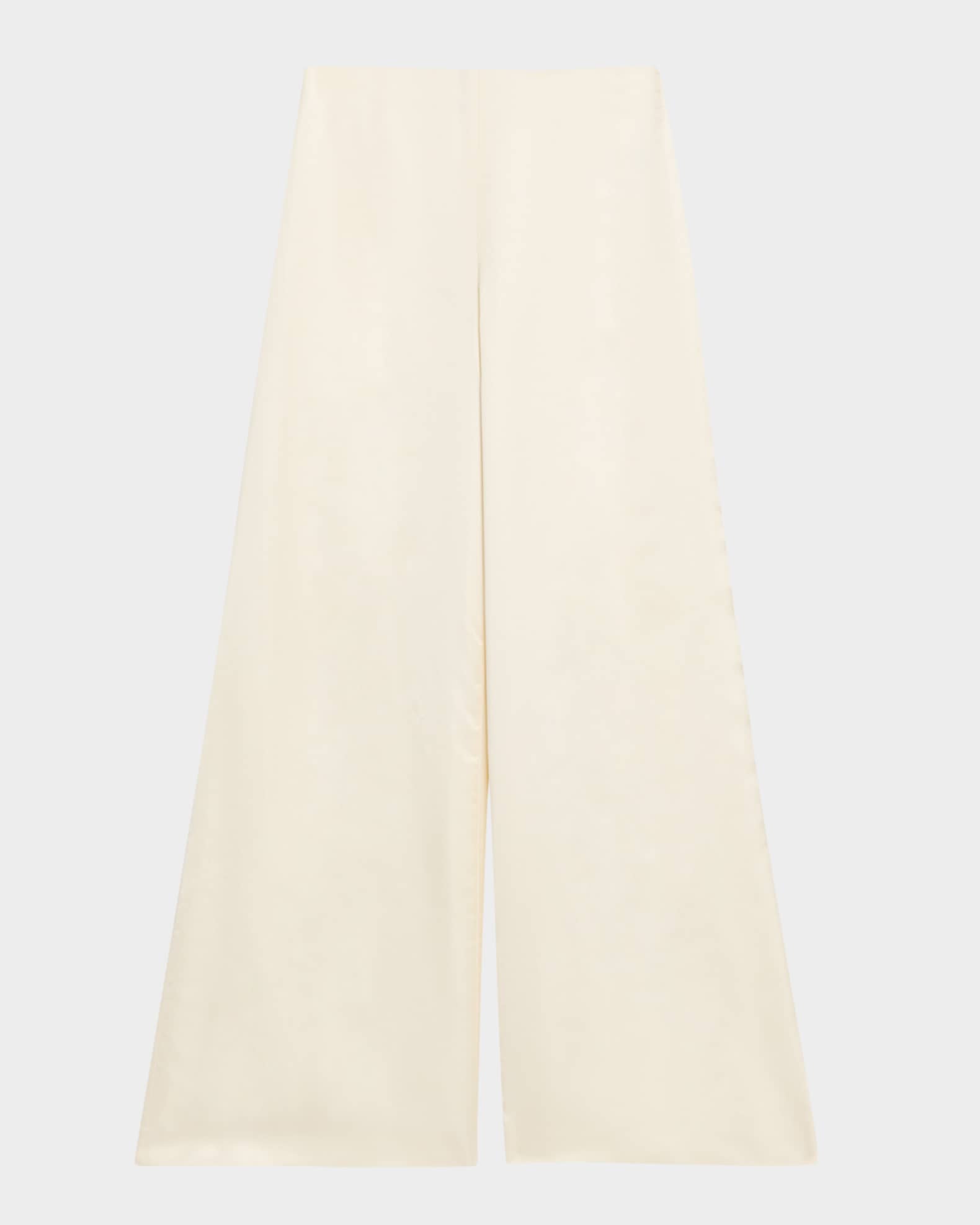 Ralph Lauren Collection Daria Satin Wide-Leg Pants | Neiman Marcus