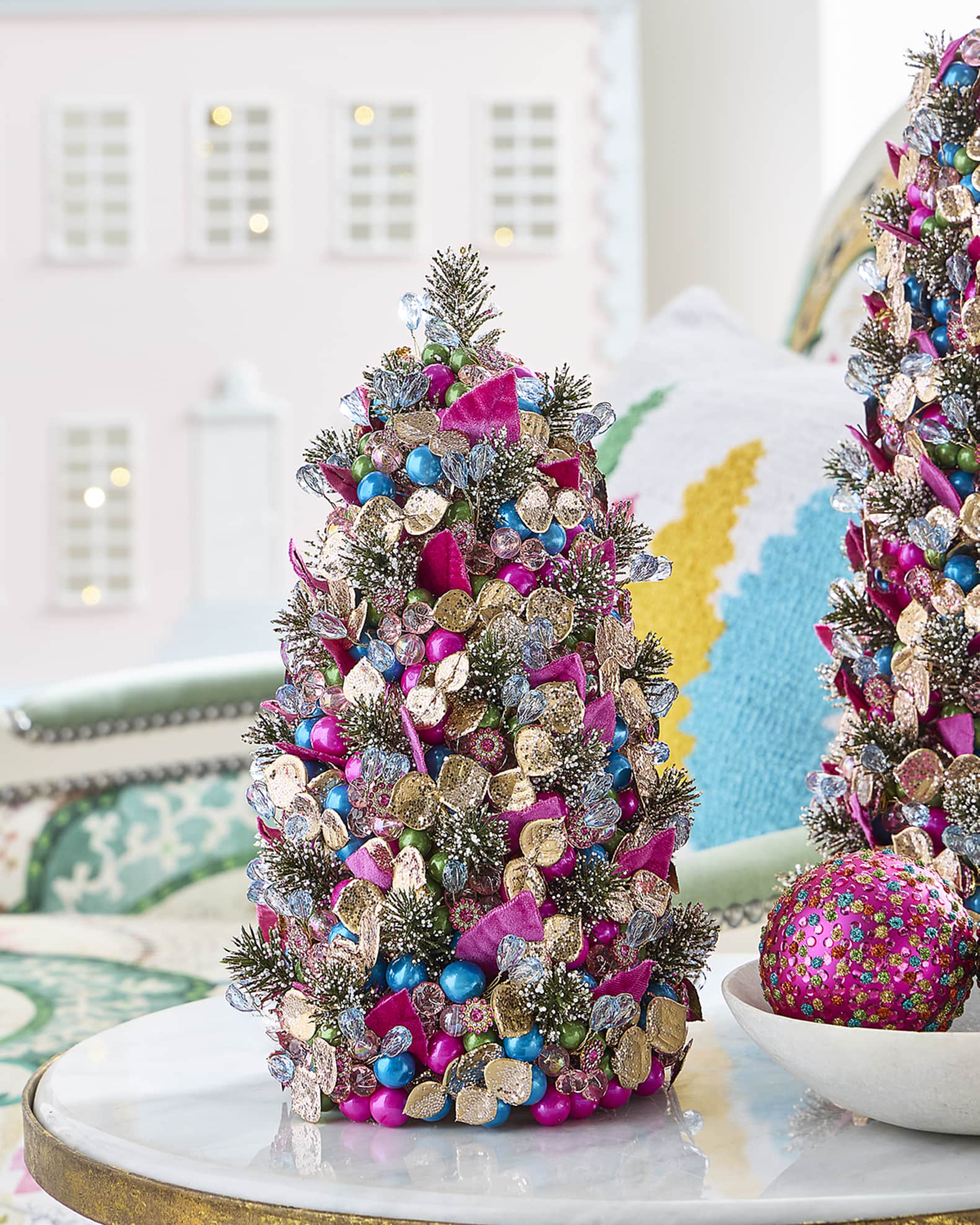 Salzburg Creations 12" Vivid Charm Tree Christmas Decoration | Neiman ...